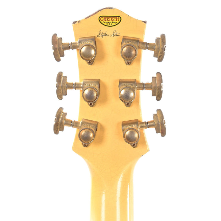 Gretsch Custom Shop Caddy Bo Aged White Relic w/Ebony Fingerboard & Th ...