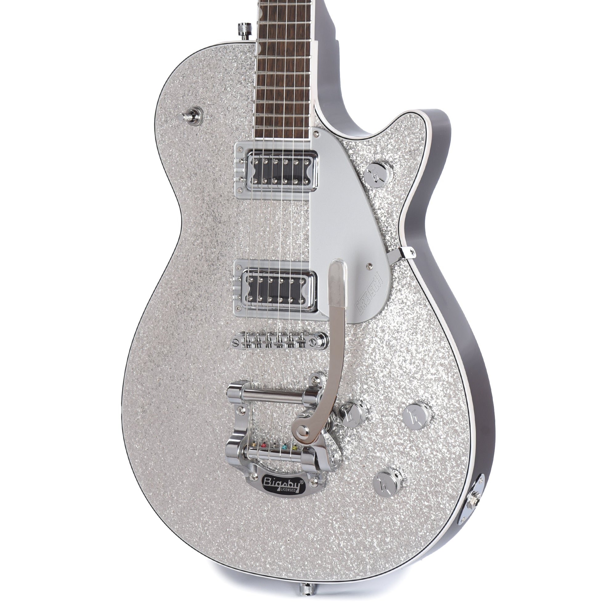 Gretsch G5230T Electromatic Sparkle Jet FT Single-Cut with Bigsby Silv ...