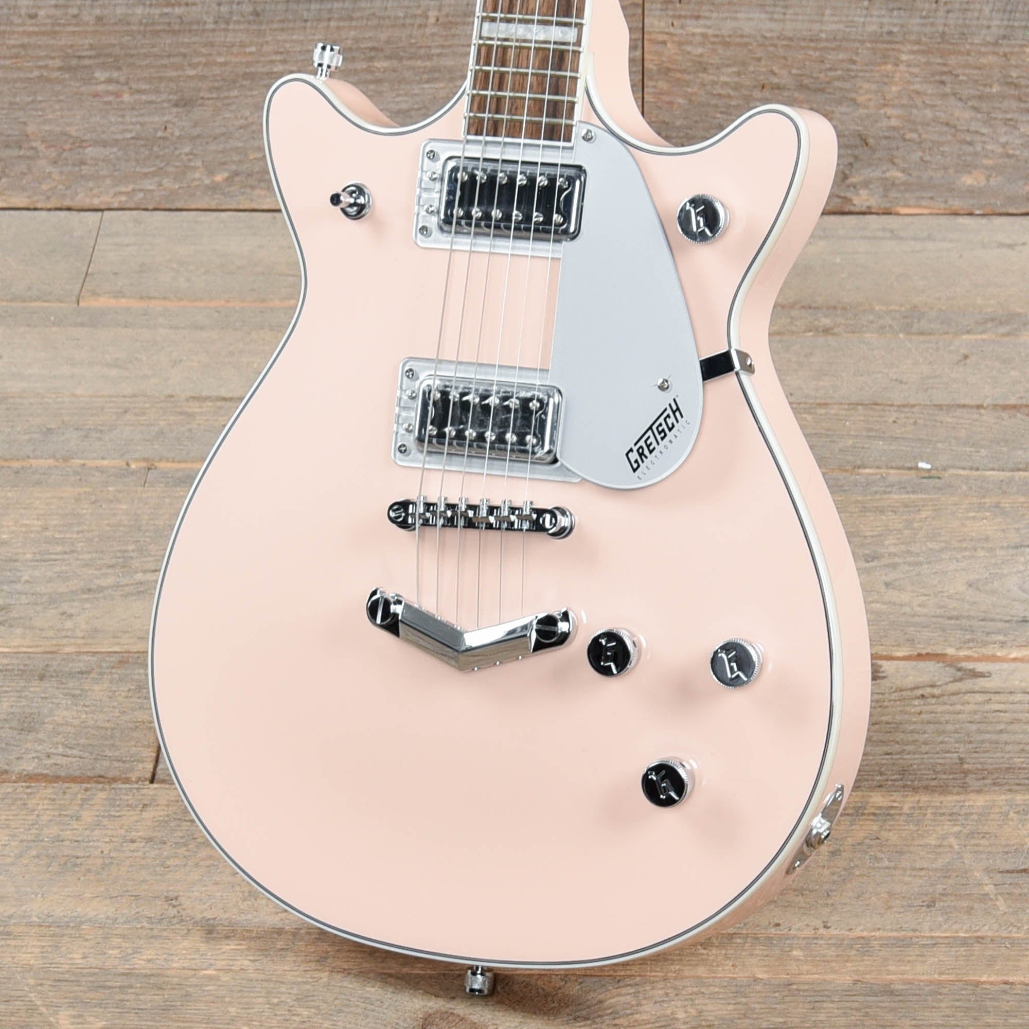 Gretsch G5232 Electromatic Double Jet FT Shell Pink – Chicago Music ...