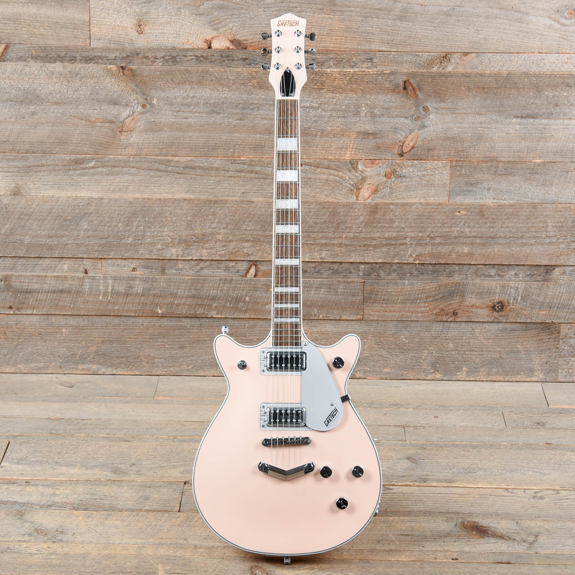 Gretsch G5232 Electromatic Double Jet FT Shell Pink – Chicago Music ...