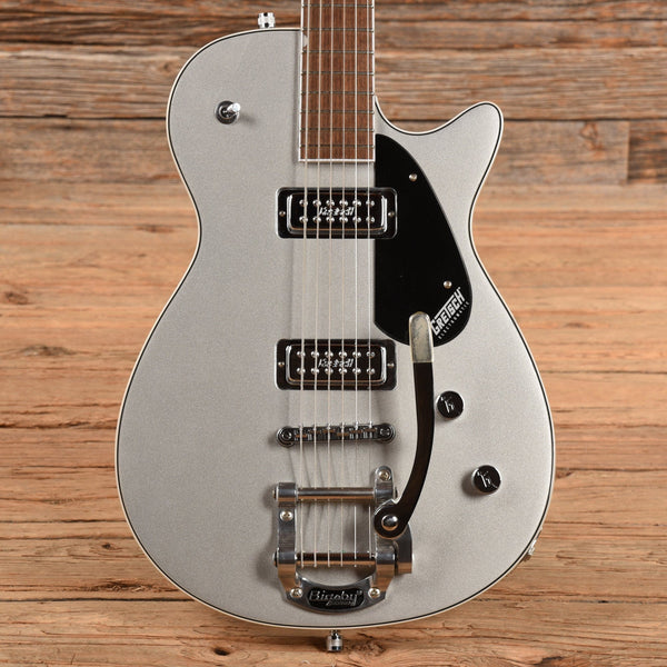 Gretsch G5260T Electromatic Jet Baritone w/ Bigsby Silver 2019 ...
