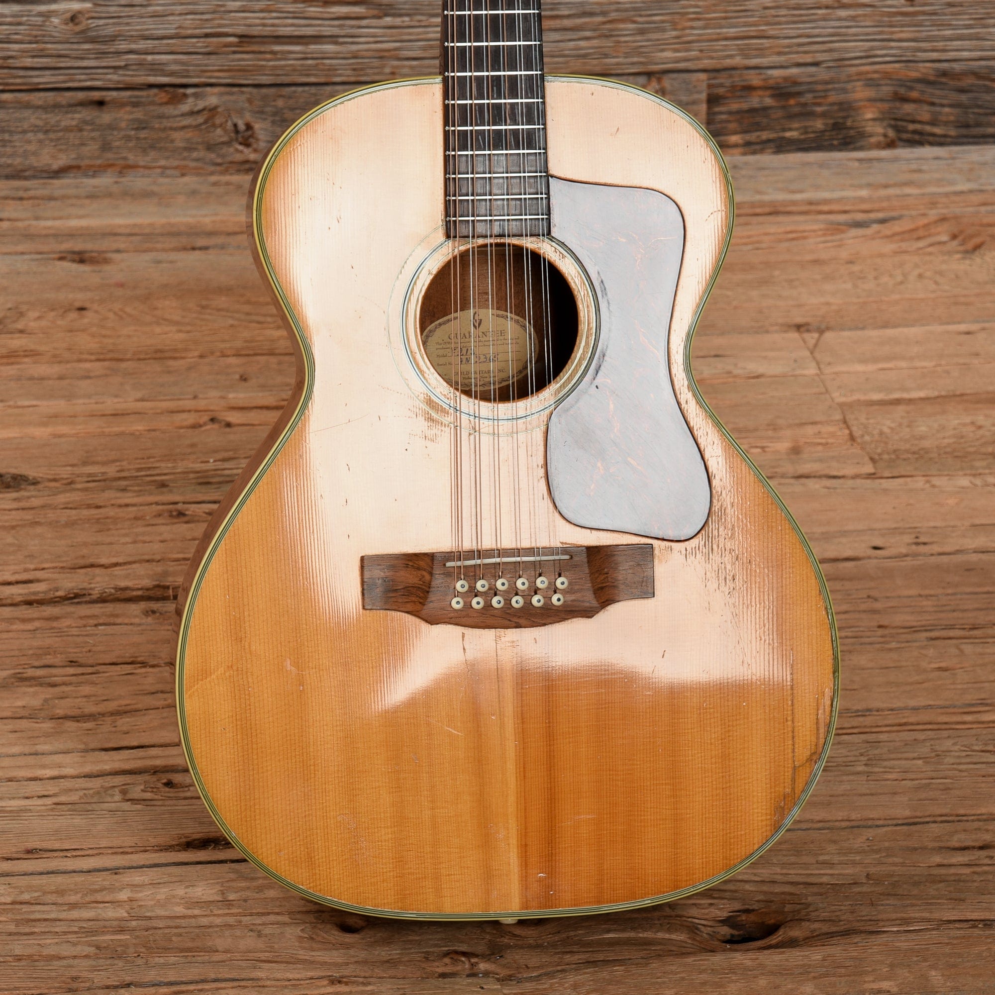 Guild F212 12 String Acoustic Natural 1970 – Chicago Music Exchange
