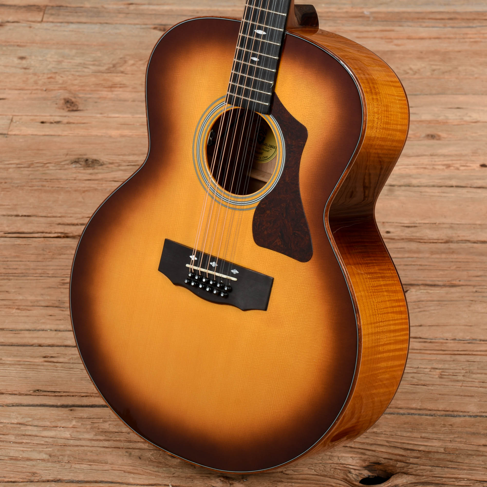 Guild GAD JF-30 12-String Sunburst 2007 – Chicago Music Exchange