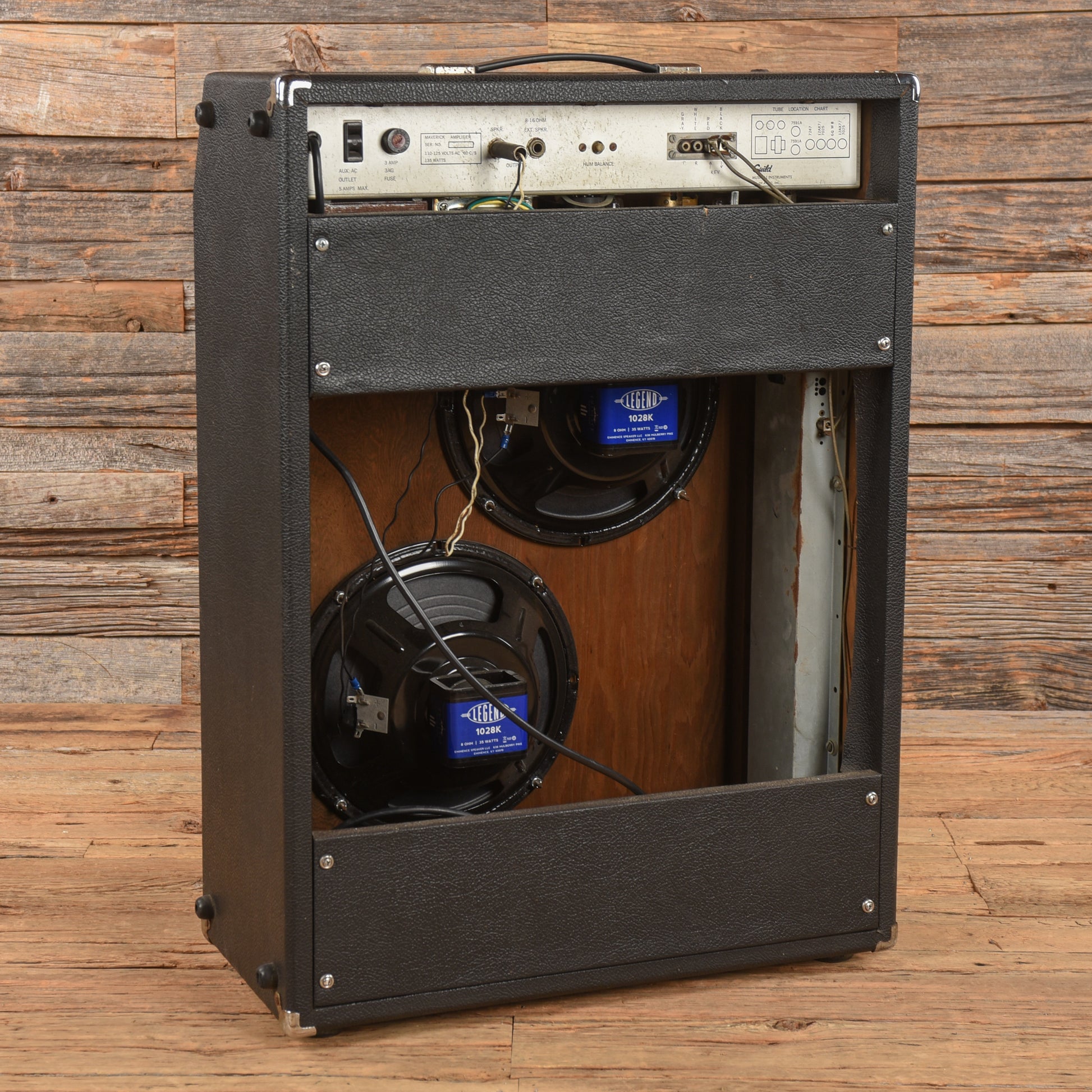 Guild Maverick 2x10" Bass Combo Amp 1970s – Chicago Music Exchange