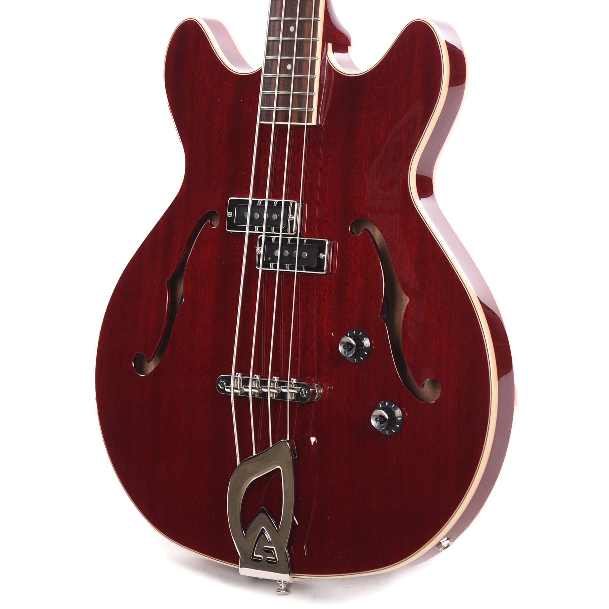 Guild Starfire I Bass DC Cherry Red – Chicago Music Exchange