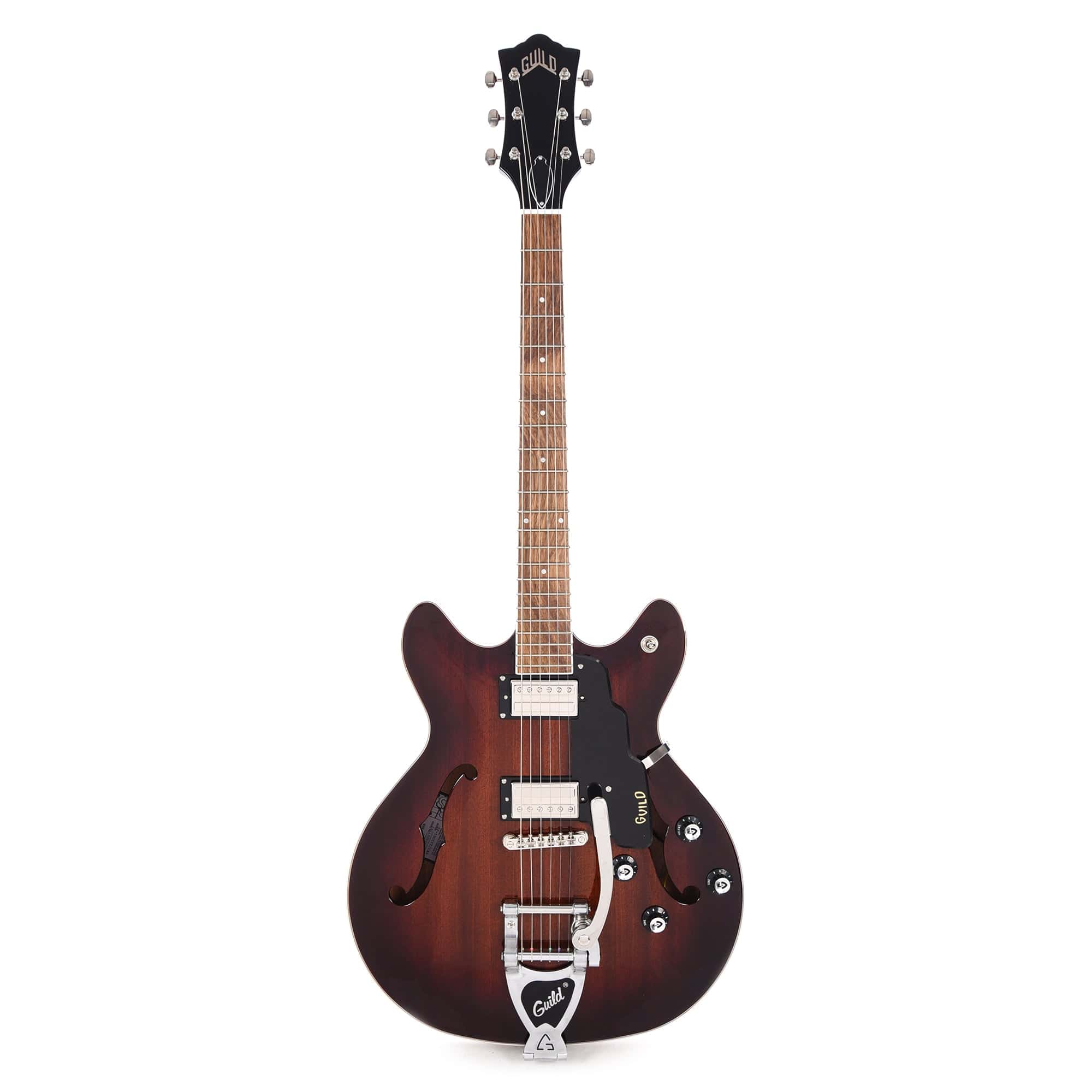 Guild Newark St. Starfire I DC w/Guild Floating Vibrato California Bur ...