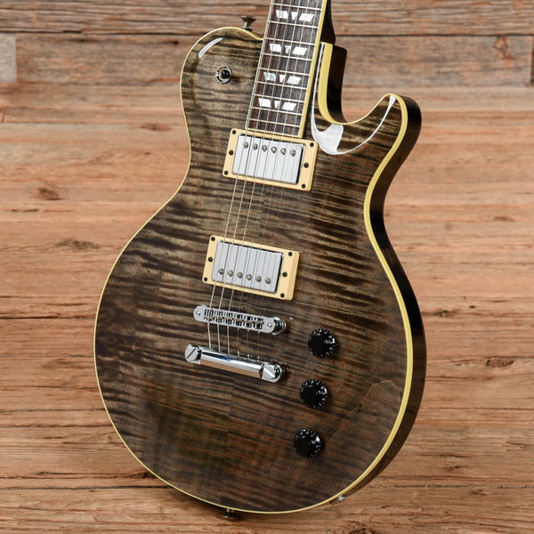 Hamer Monaco Elite Black Transparent – Chicago Music Exchange