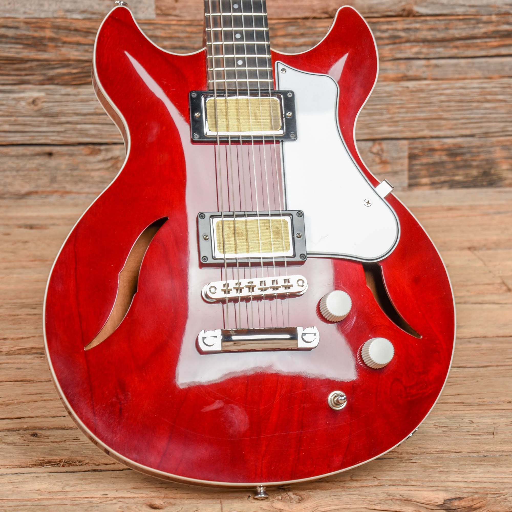 Harmony Comet Transparent Red – Chicago Music Exchange