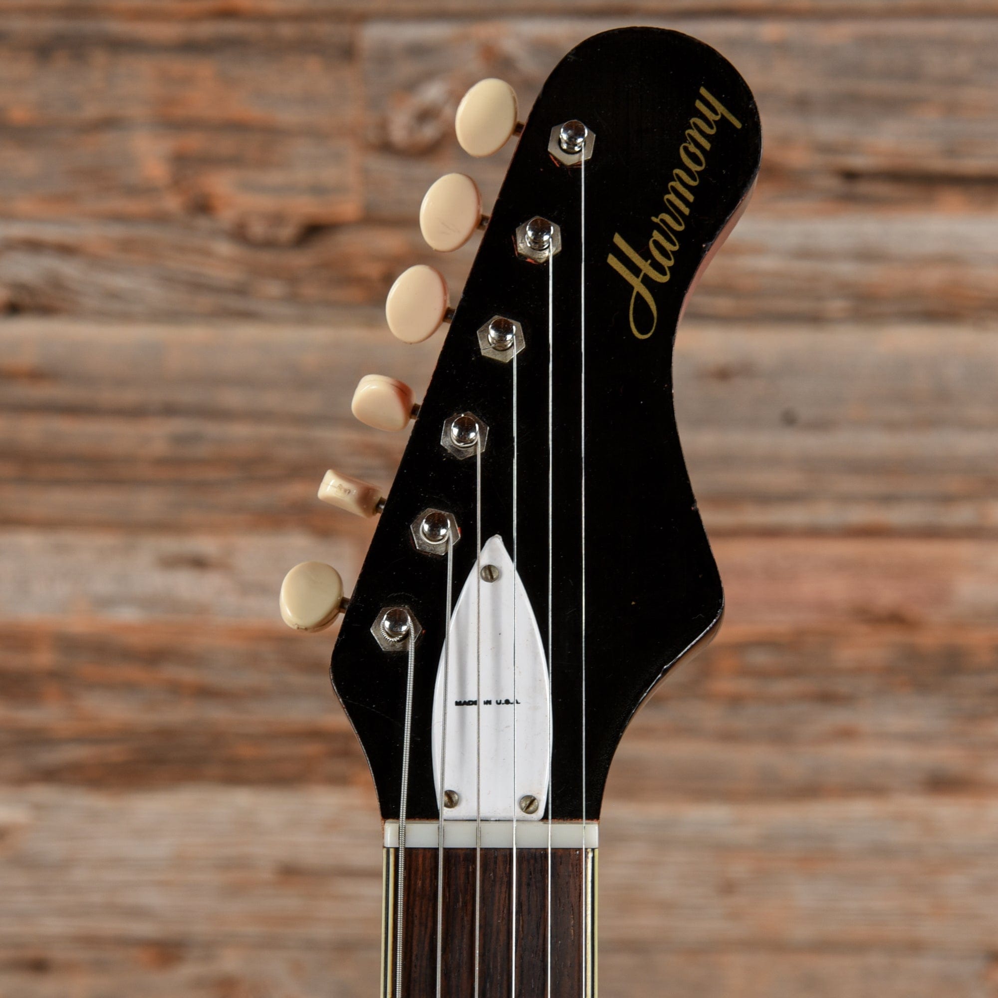 Harmony Silhouette H19 Red Burst 1966 – Chicago Music Exchange