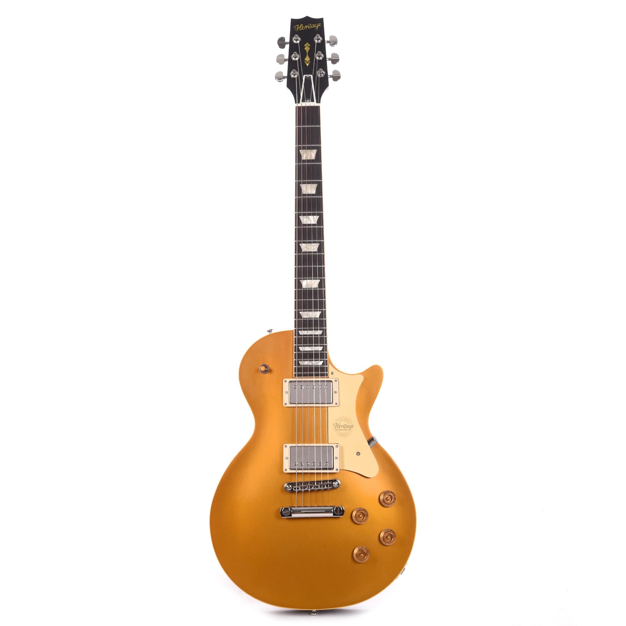 Heritage Custom Shop Core H-150 Plain Top Gold Top – Chicago Music Exchange