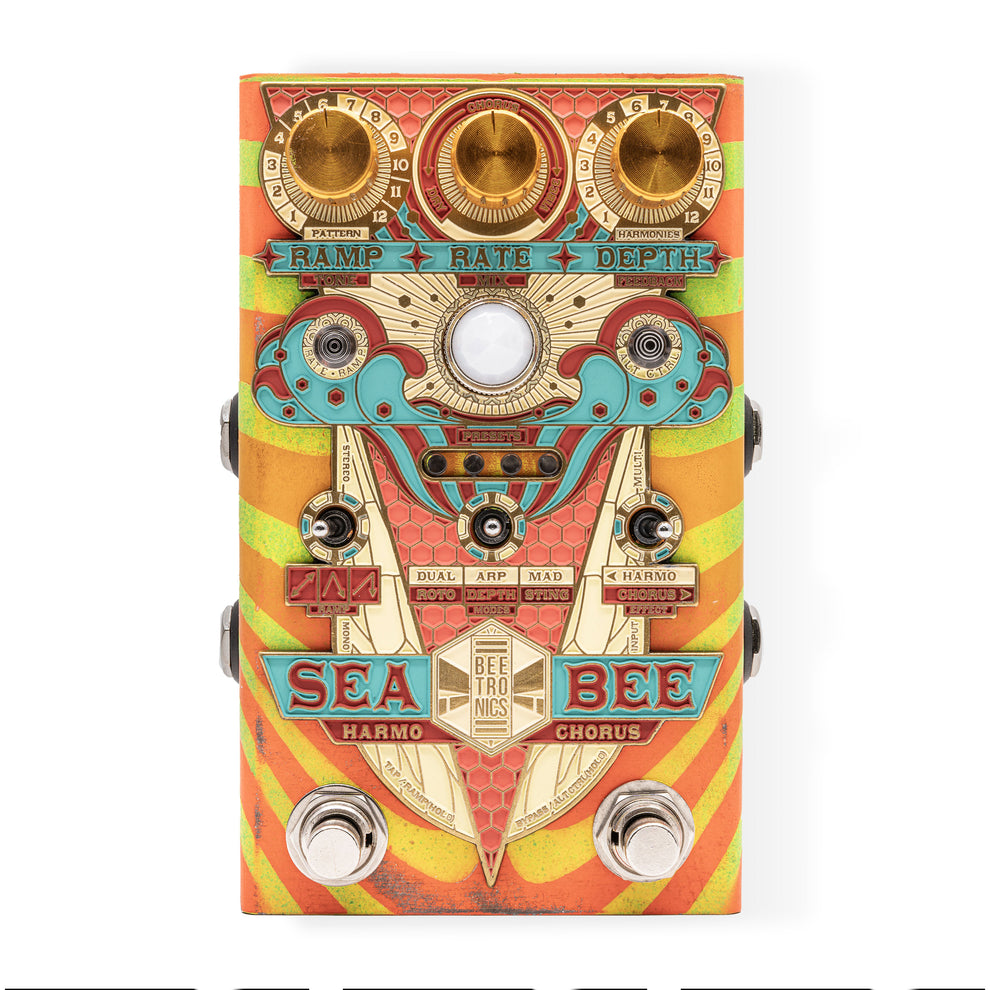 Beetronics Custom Shop #080 Seabee Harmochorus Pedal – Chicago Music ...
