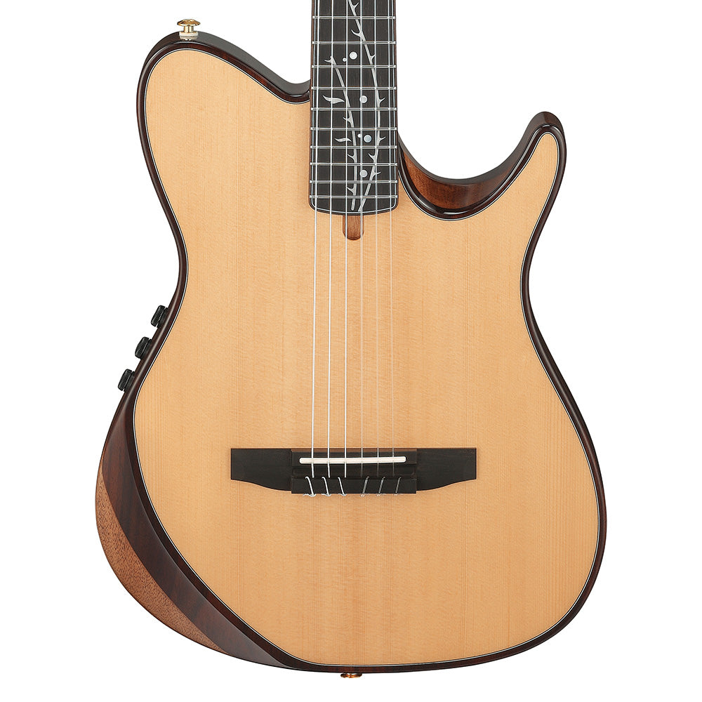Ibanez TOD100NNT Tim Henson Signature FRH Chambered Acoustic-Electric ...