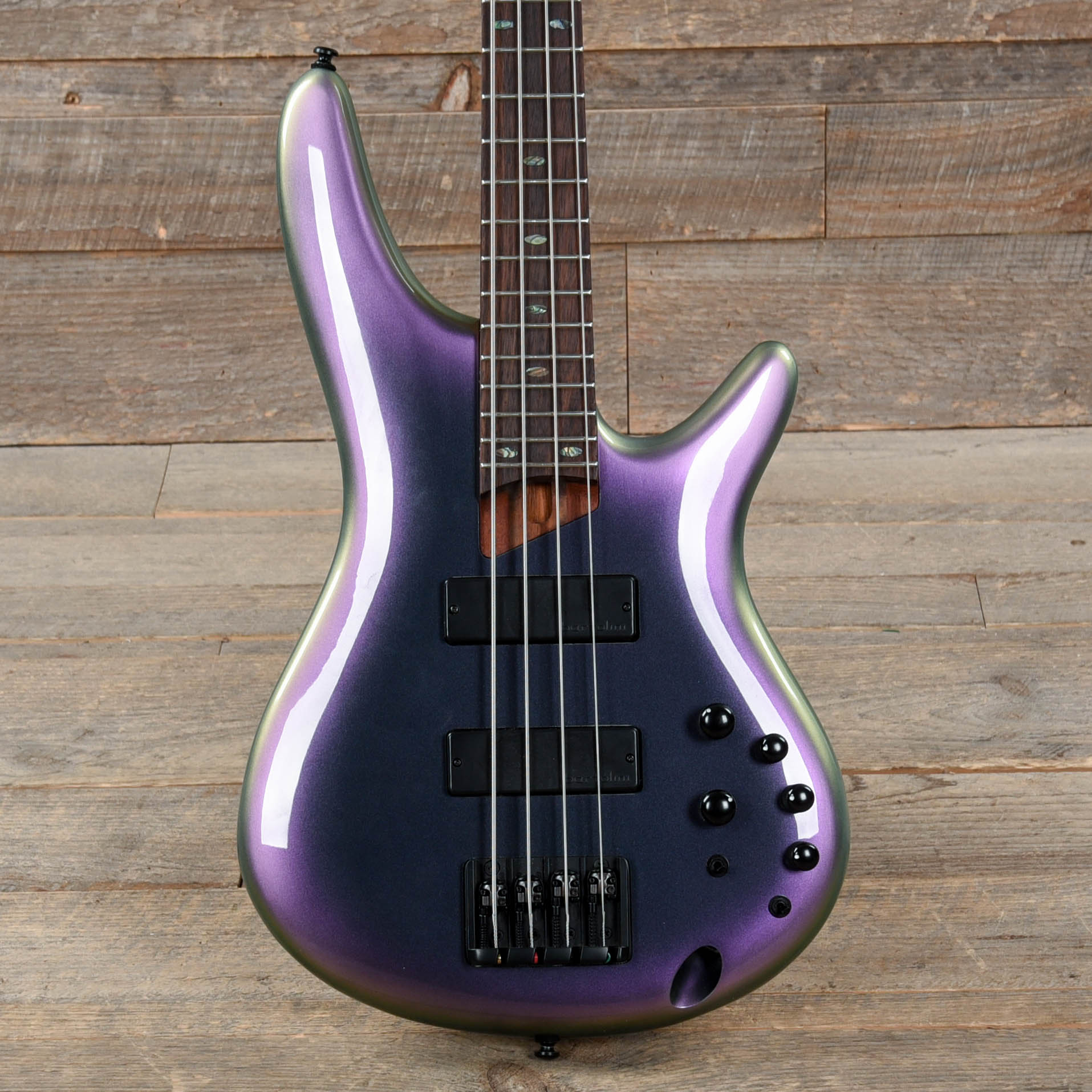 Ibanez SR500EBAB SR Standard Electric Bass Black Aurora Burst – Chicago ...