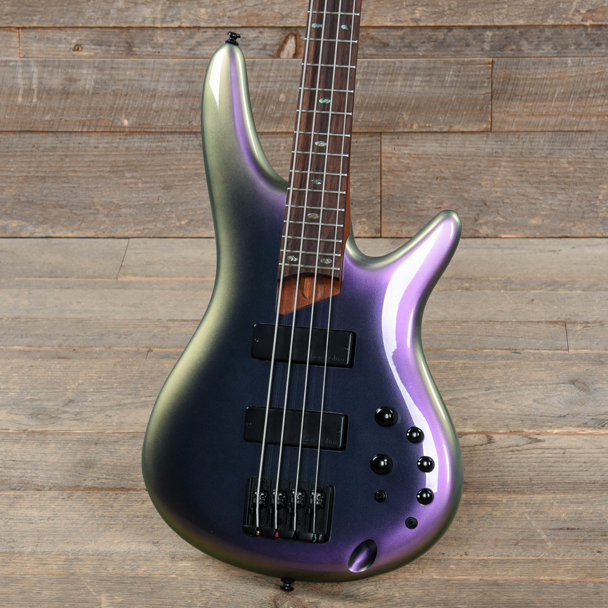 Ibanez SR500EBAB SR Standard Electric Bass Black Aurora Burst – Chicago ...