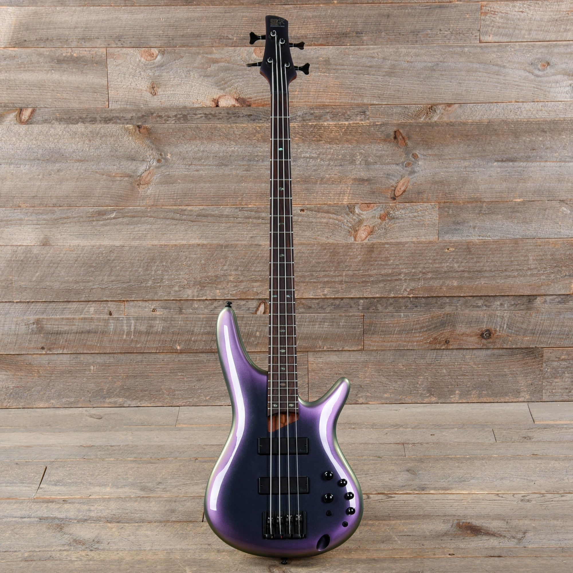 Ibanez SR500EBAB SR Standard Electric Bass Black Aurora Burst – Chicago ...