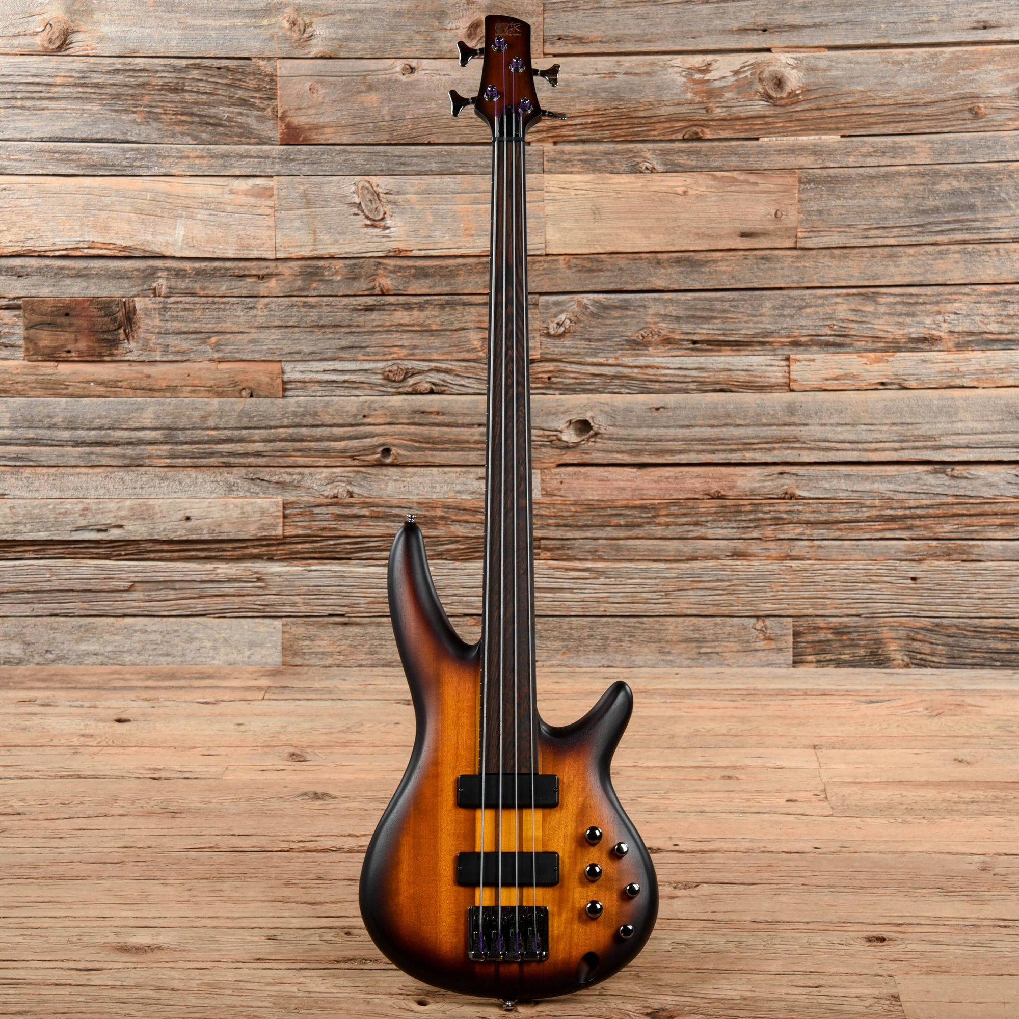 Ibanez SRF700 Fretless Electric Bass Sunburst – Chicago Music Exchange