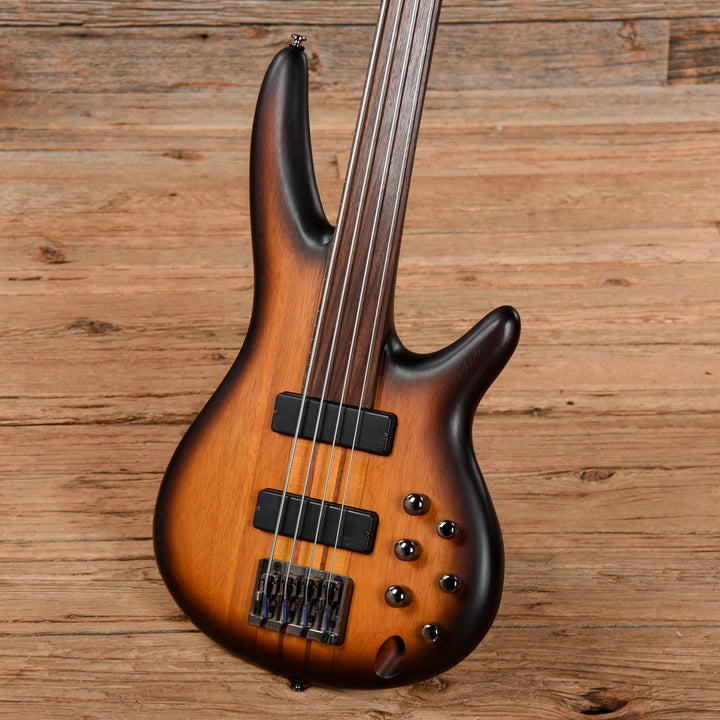 Ibanez SRF700 Fretless Electric Bass Sunburst – Chicago Music Exchange