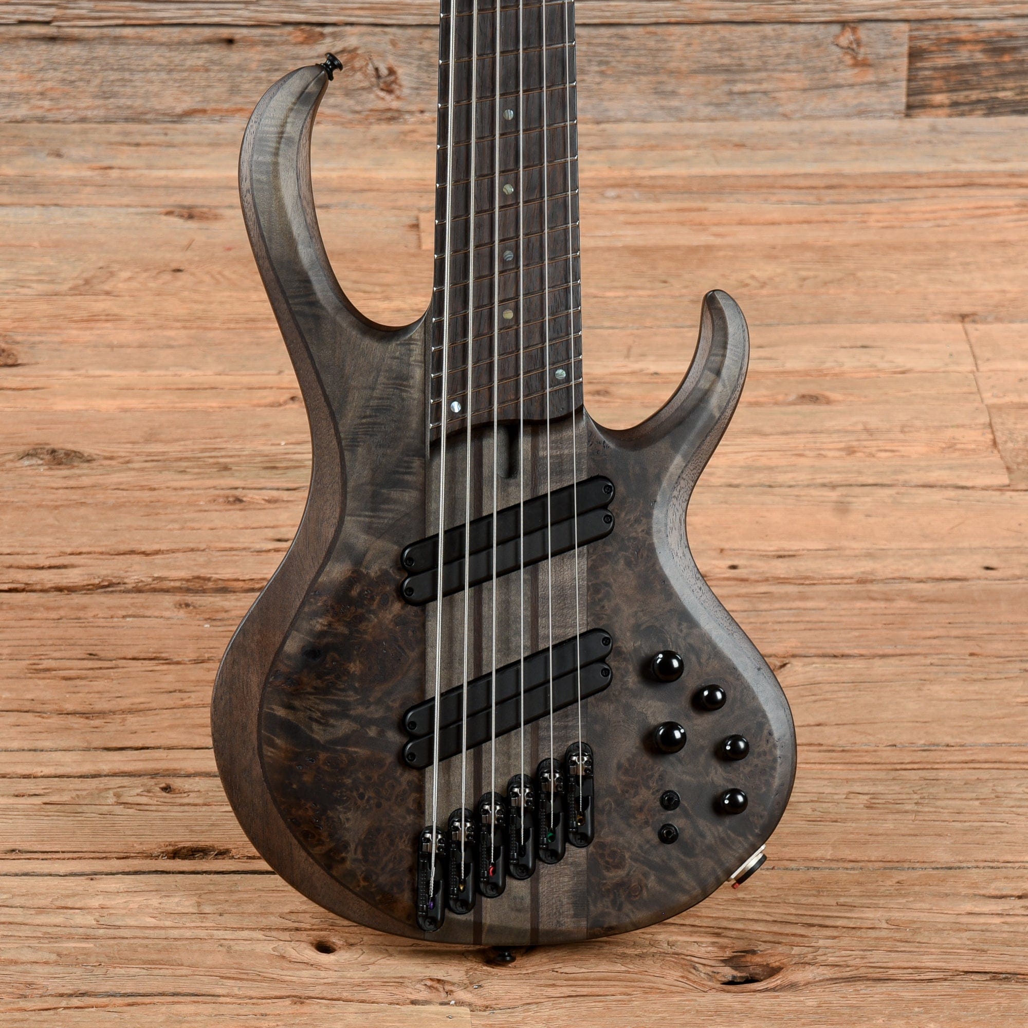 Ibanez BTB806MS Bass Workshop Transparent Gray Flat 2022 – Chicago ...