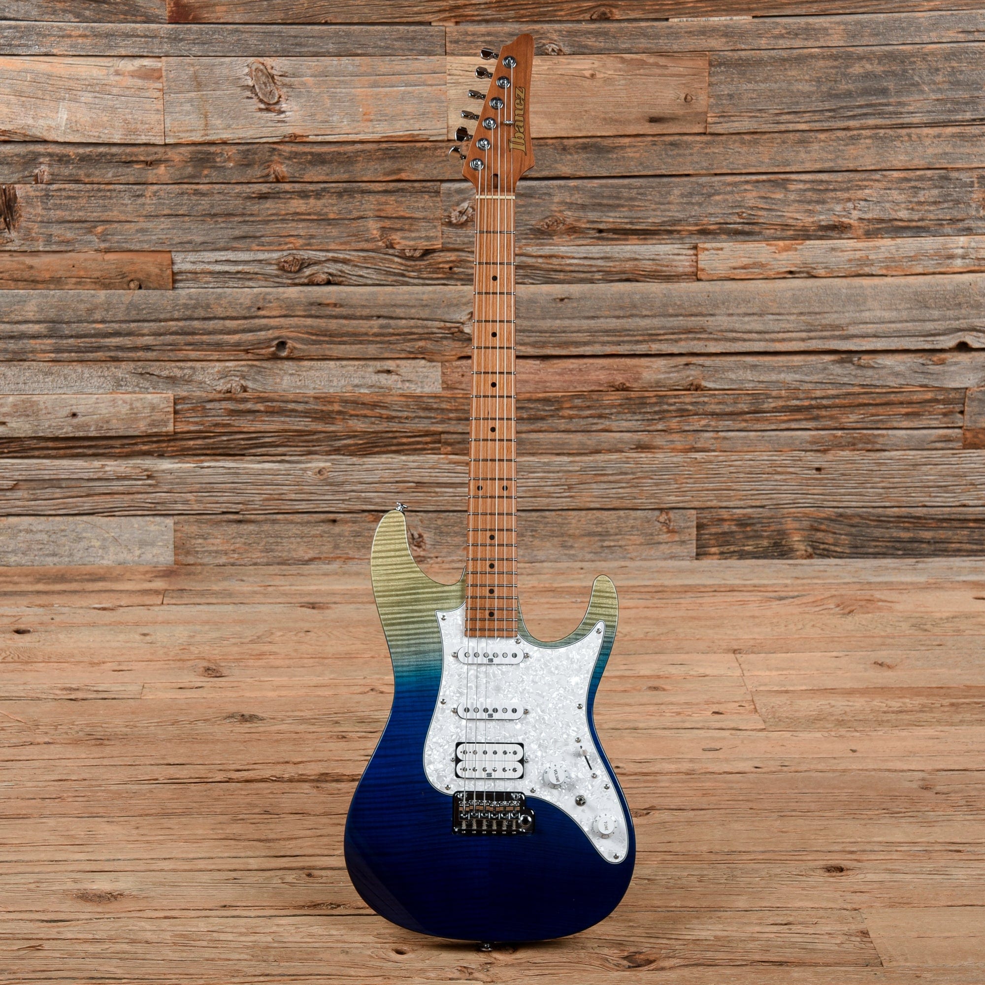 Ibanez AZ224F Premium Blue Ice Gradation 2018 – Chicago Music Exchange