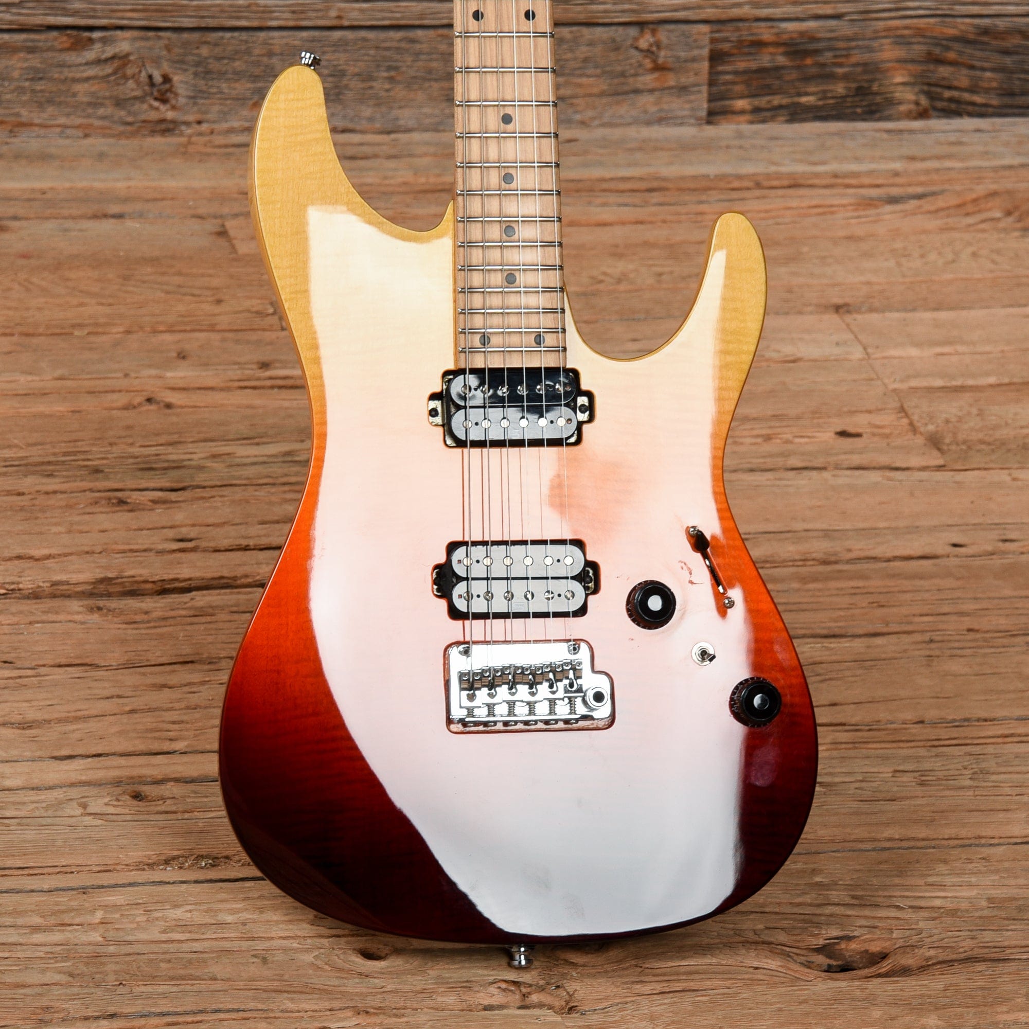 Ibanez AZ242F Premium Tequila Sunrise 2018 – Chicago Music Exchange