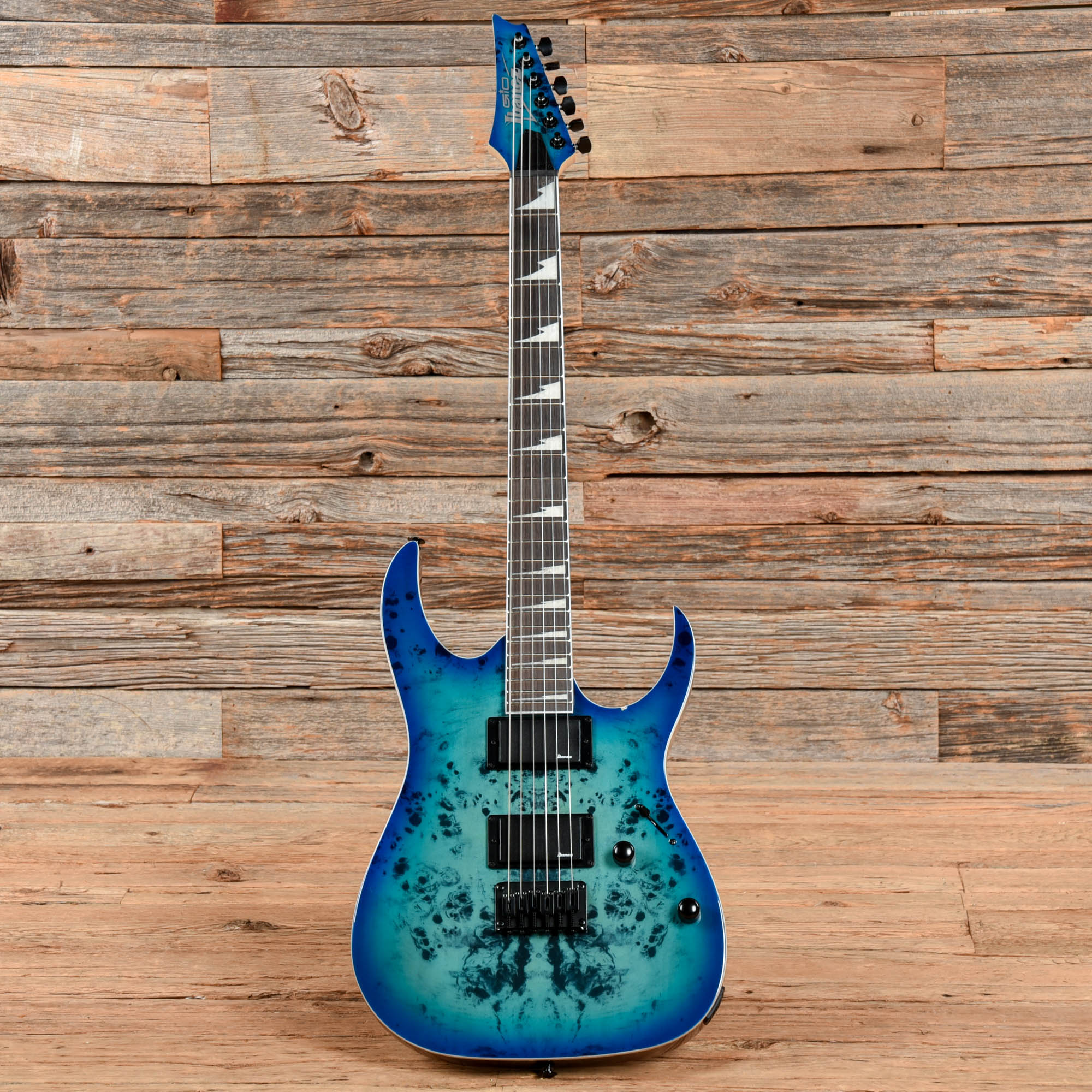 Ibanez GRGR221PA Gio Aqua Burst 2023 – Chicago Music Exchange