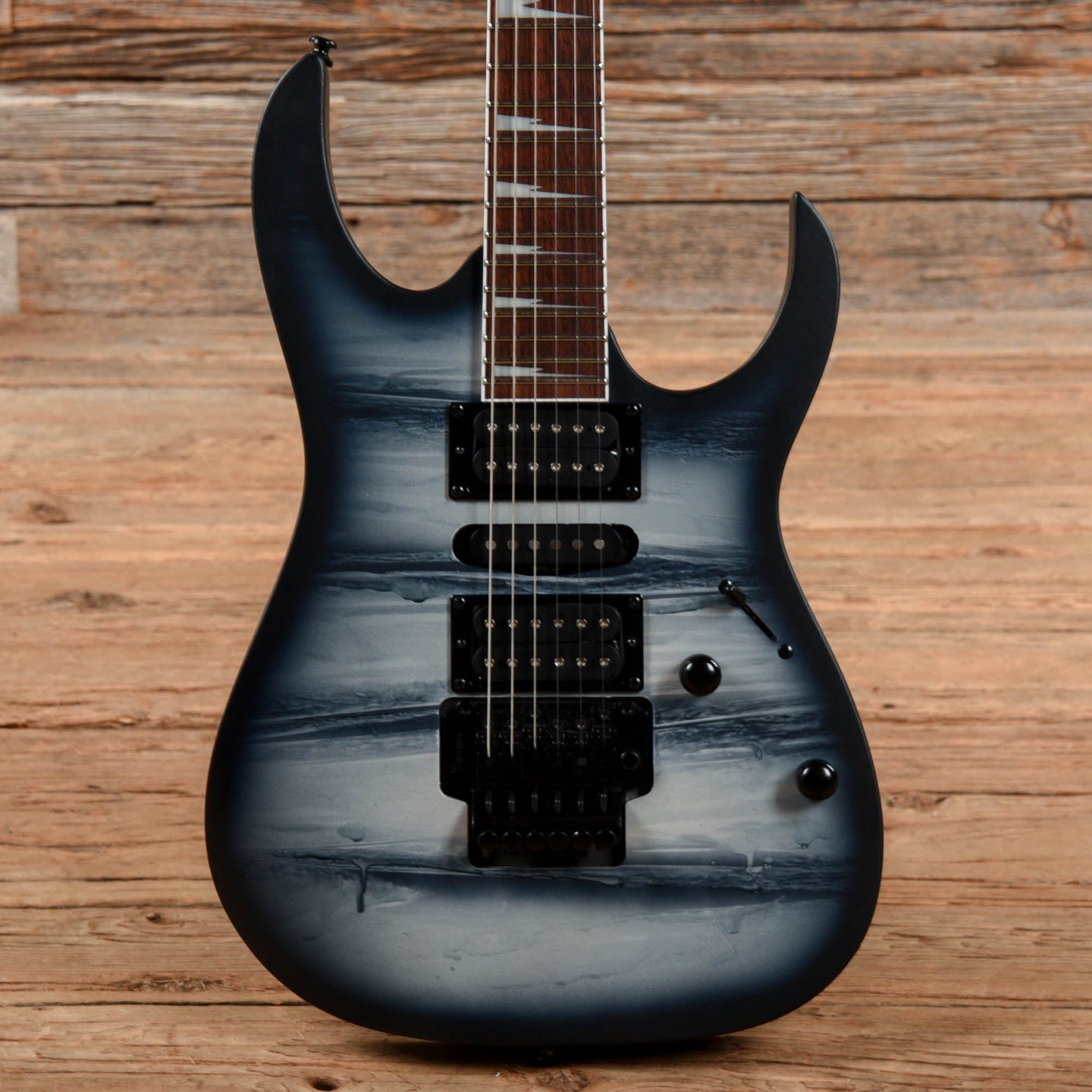 Ibanez RG470DX Black Planet Matte – Chicago Music Exchange