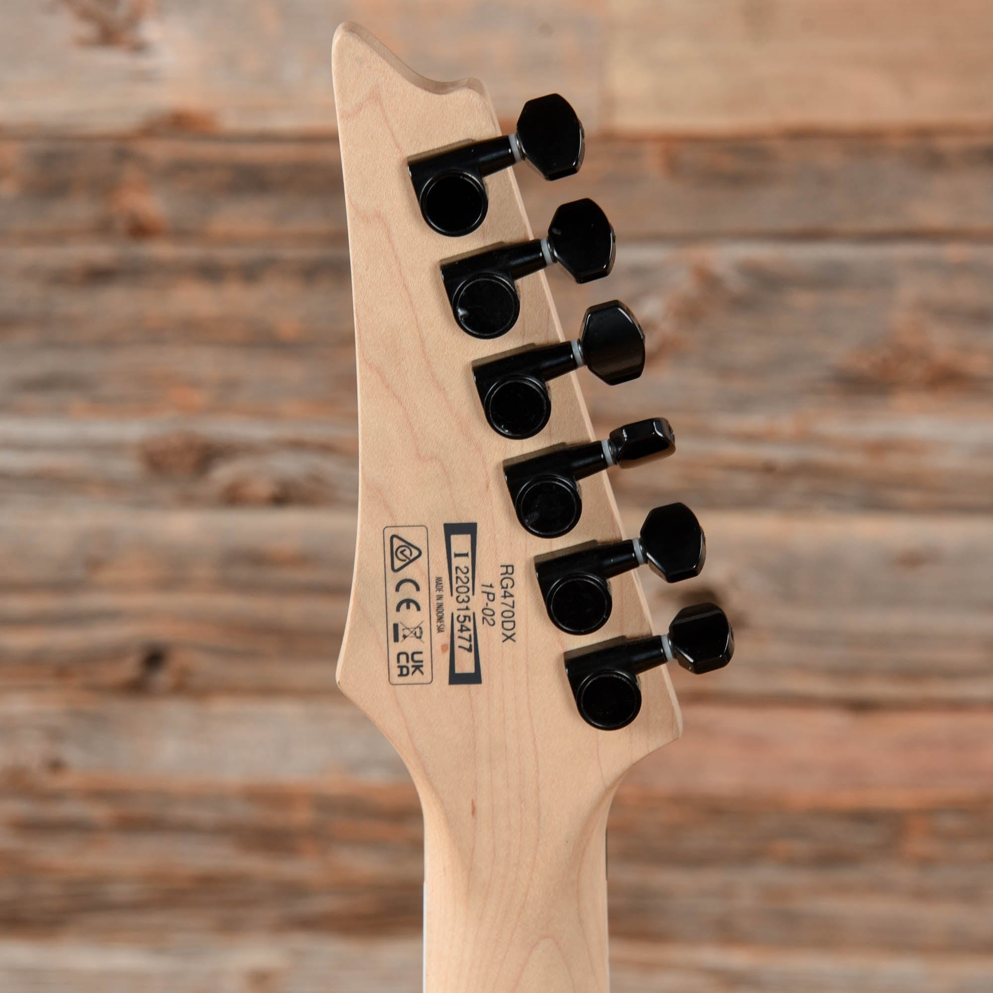 Ibanez RG470DX Black Planet Matte – Chicago Music Exchange