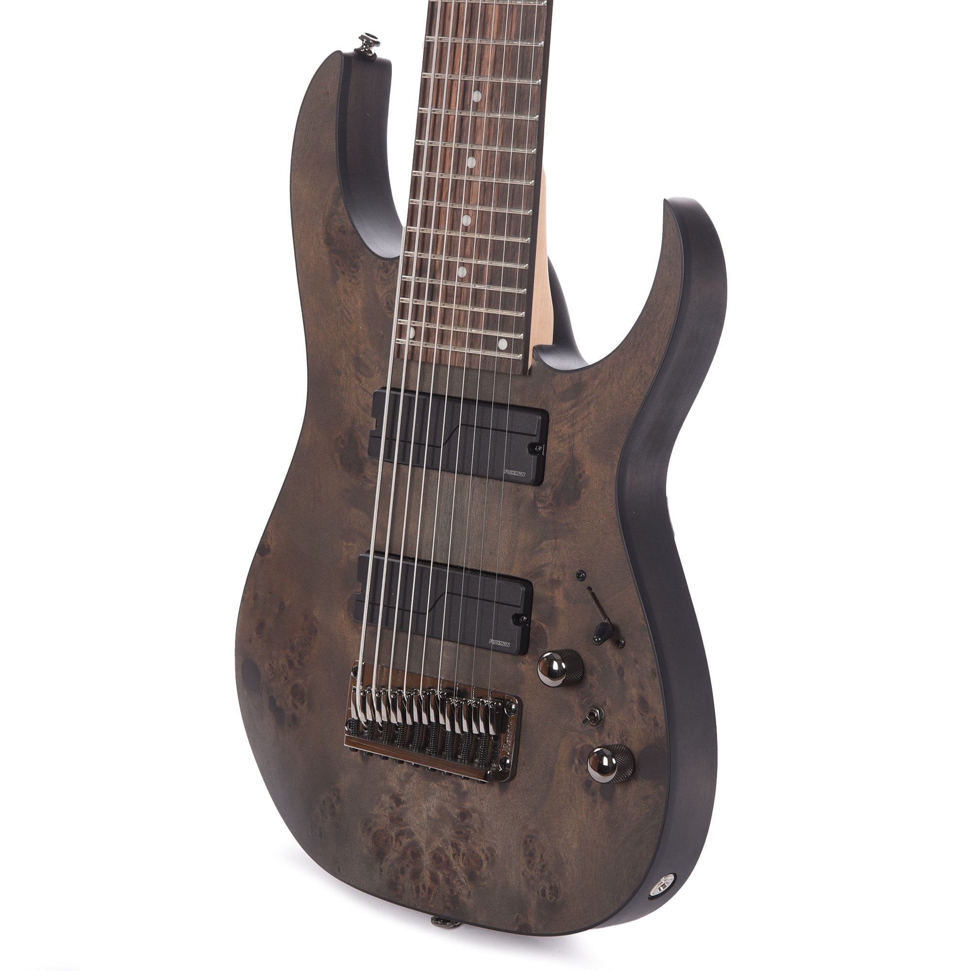 Ibanez RG9PBTGF Axe Design Lab 9-String Electric Guitar Transparent Gr ...