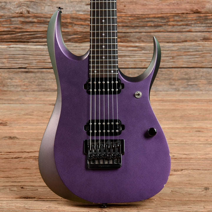 Ibanez RGD2127FXVCF Violet Chameleon Flat 2014 – Chicago Music Exchange