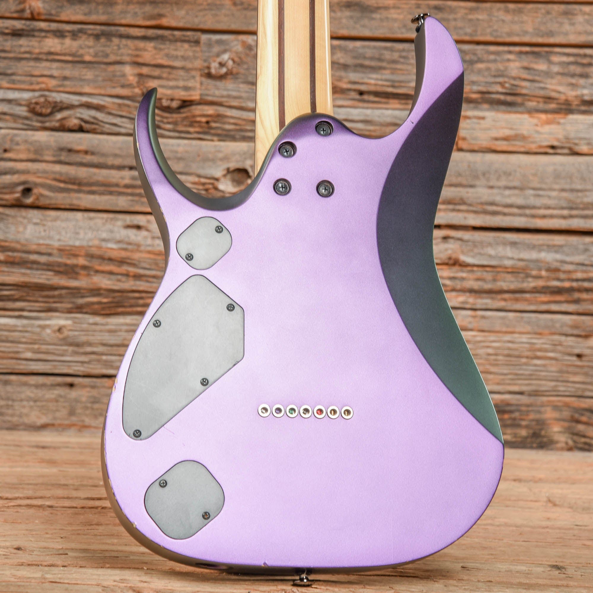 Ibanez RGD2127FXVCF Violet Chameleon Flat 2014 – Chicago Music Exchange