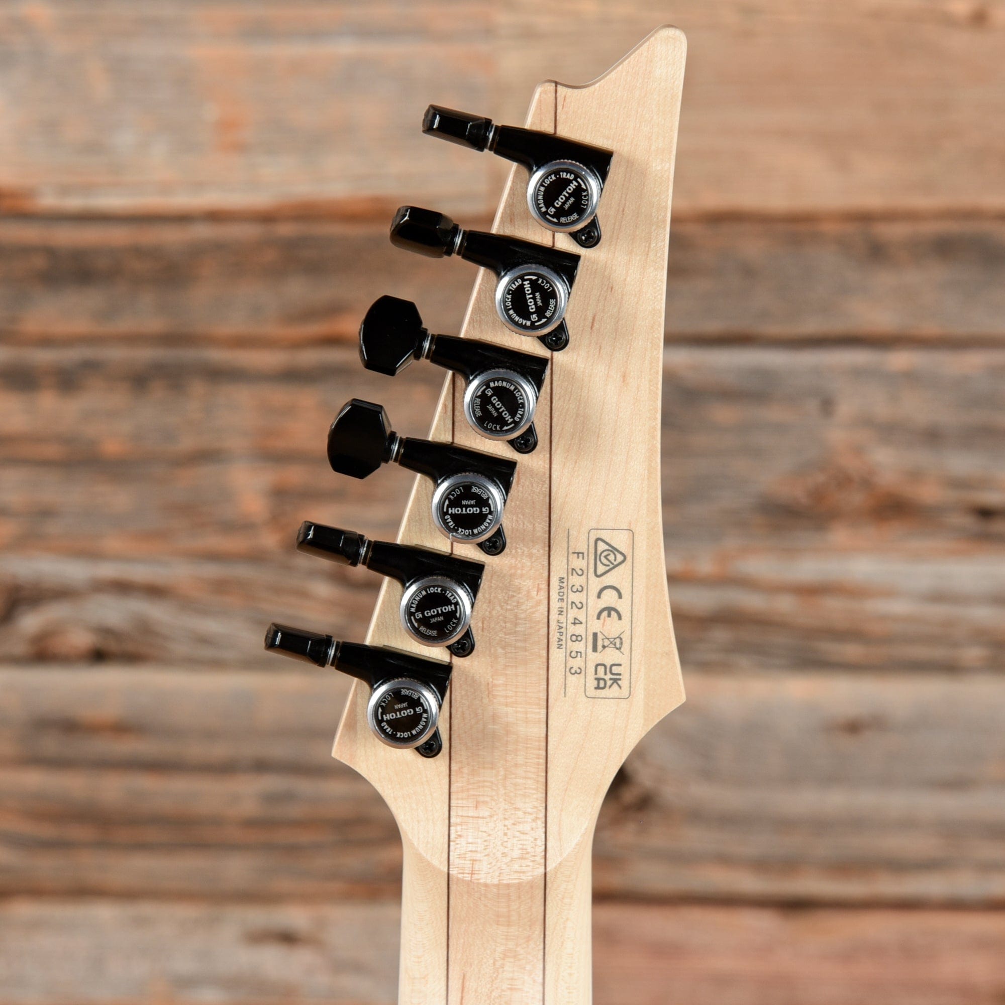 Ibanez RGR652AHB Prestige Weathered Black 2023 – Chicago Music Exchange