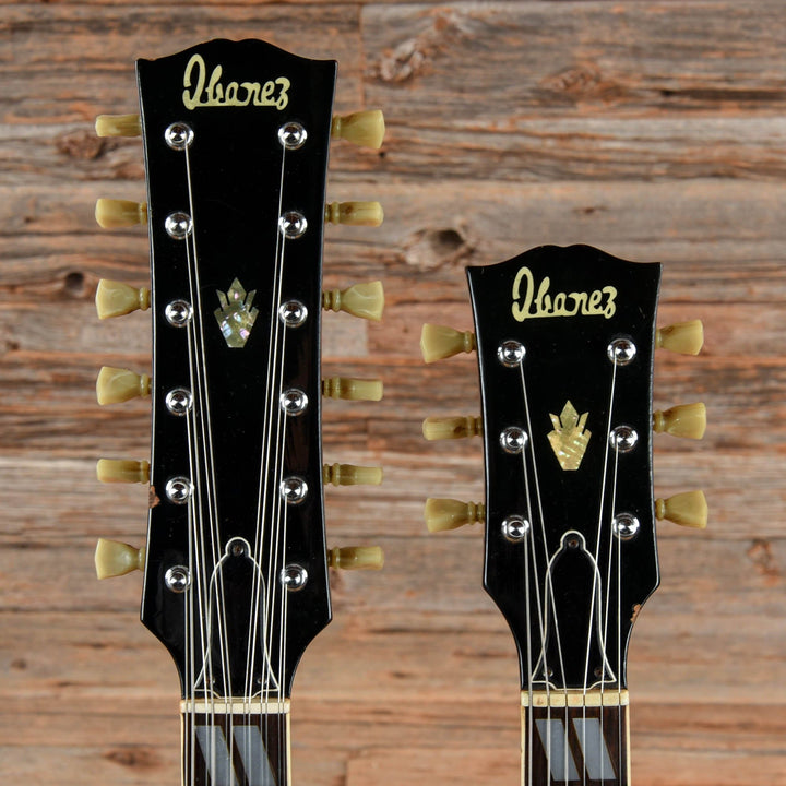 Ibanez SG Style 2402 Double Neck 6/12 Cherry 1970s – Chicago Music Exchange