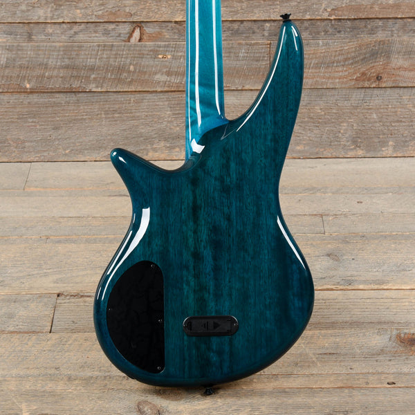 Jackson X Series Spectra Bass SBXQ IV Amber Blue Burst – Chicago Music ...