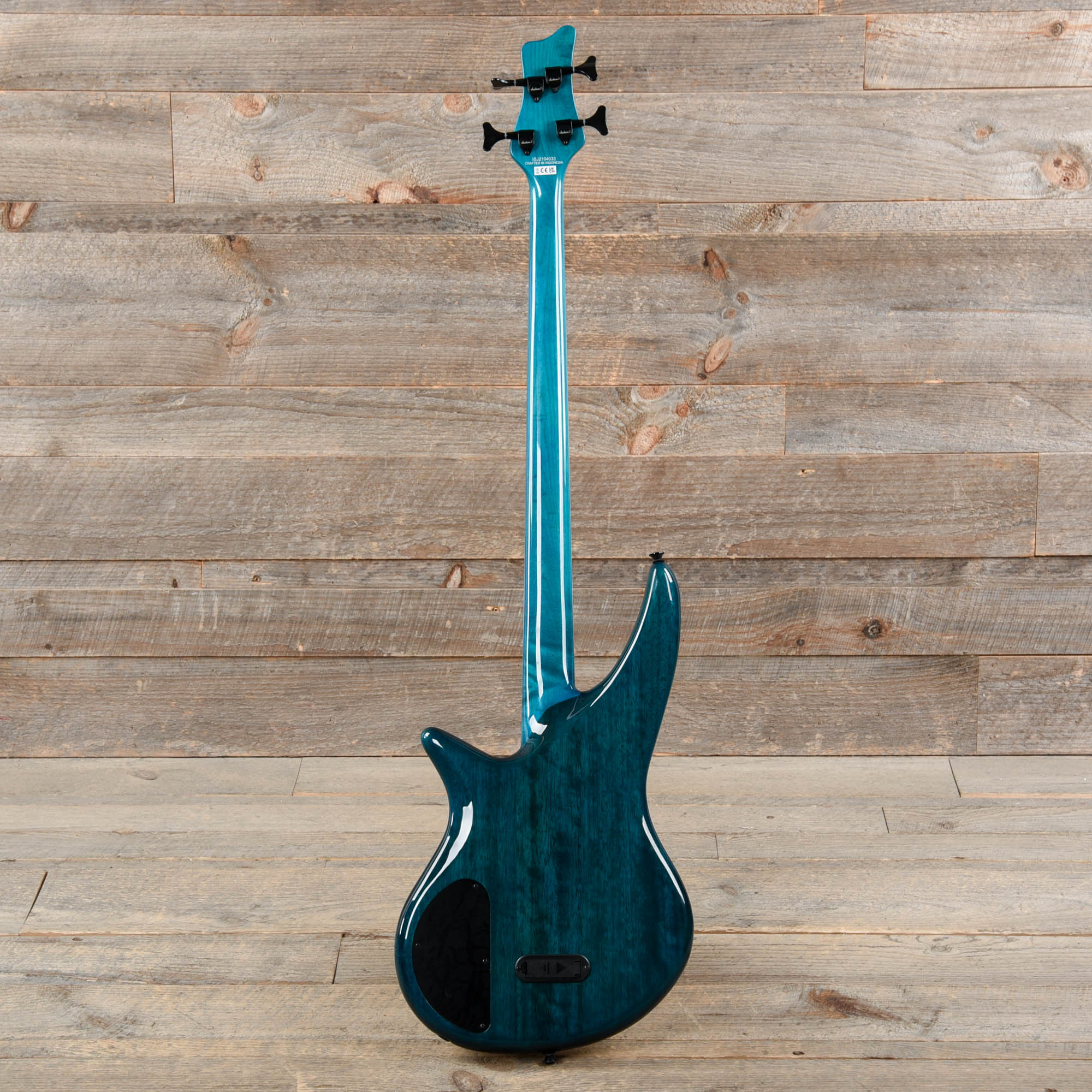 Jackson X Series Spectra Bass SBXQ IV Amber Blue Burst – Chicago Music ...