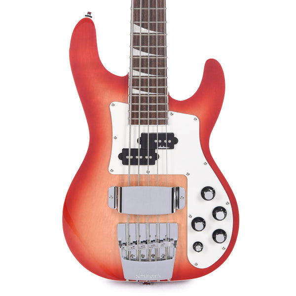Jackson X Series Concert Bass CBXNT DX V Fireburst – Chicago Music Exchange