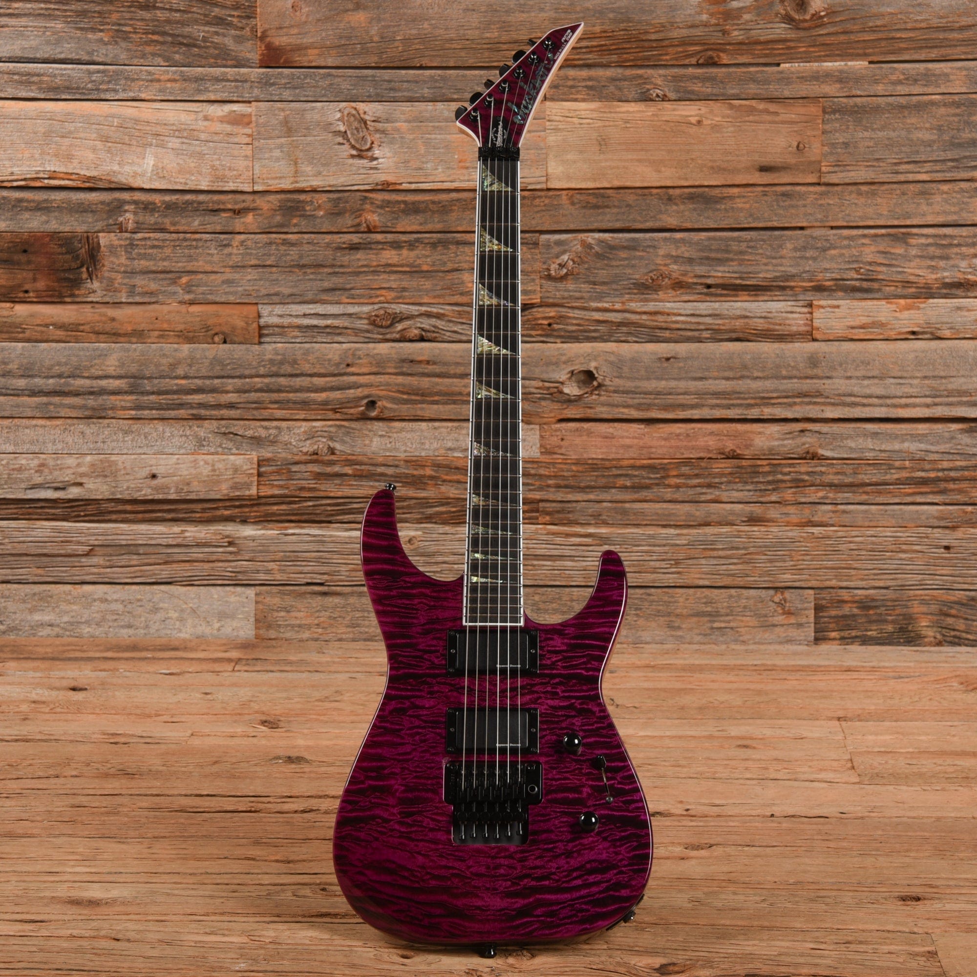 Jackson Custom Shop SL2H QMT Transparent Purple 2018 – Chicago Music ...