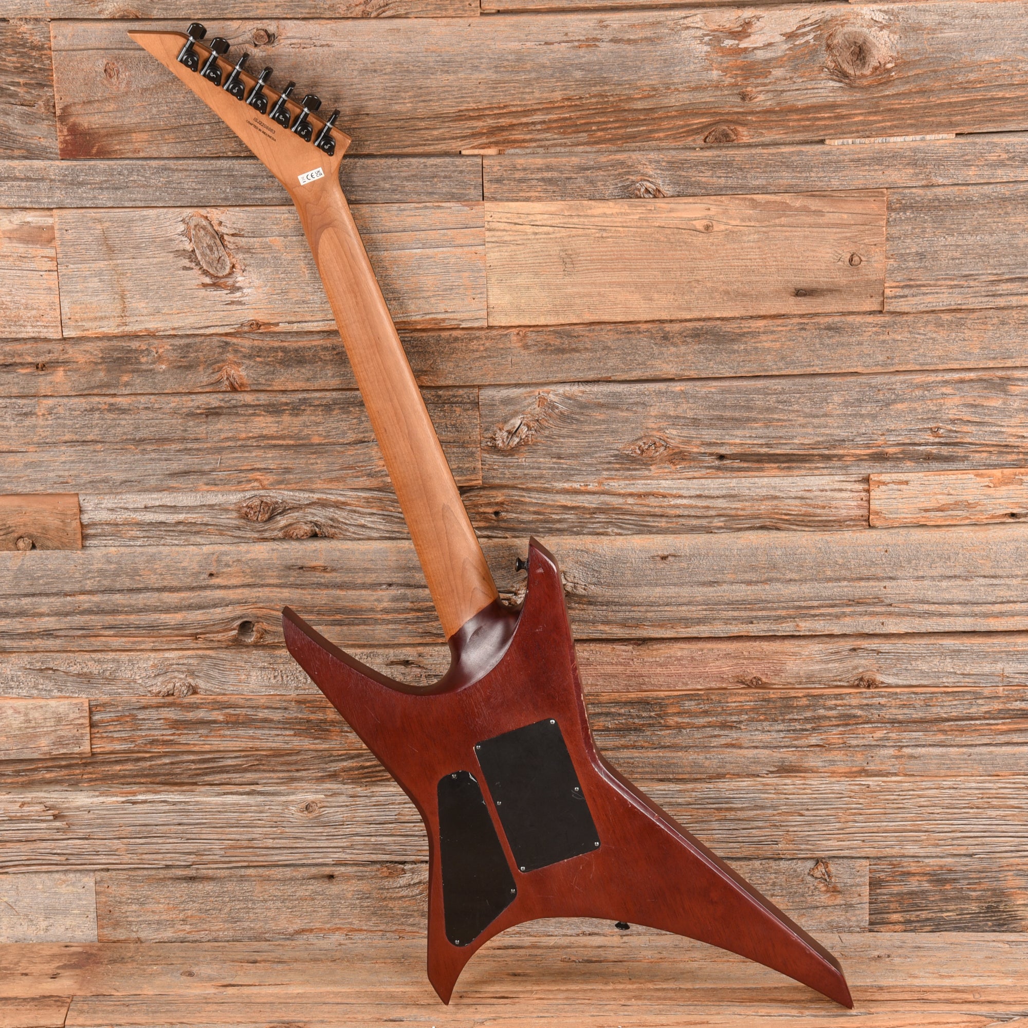 Jackson Dave Davidson Signature Warrior WR7 MAH Walnut Stain 2022 ...