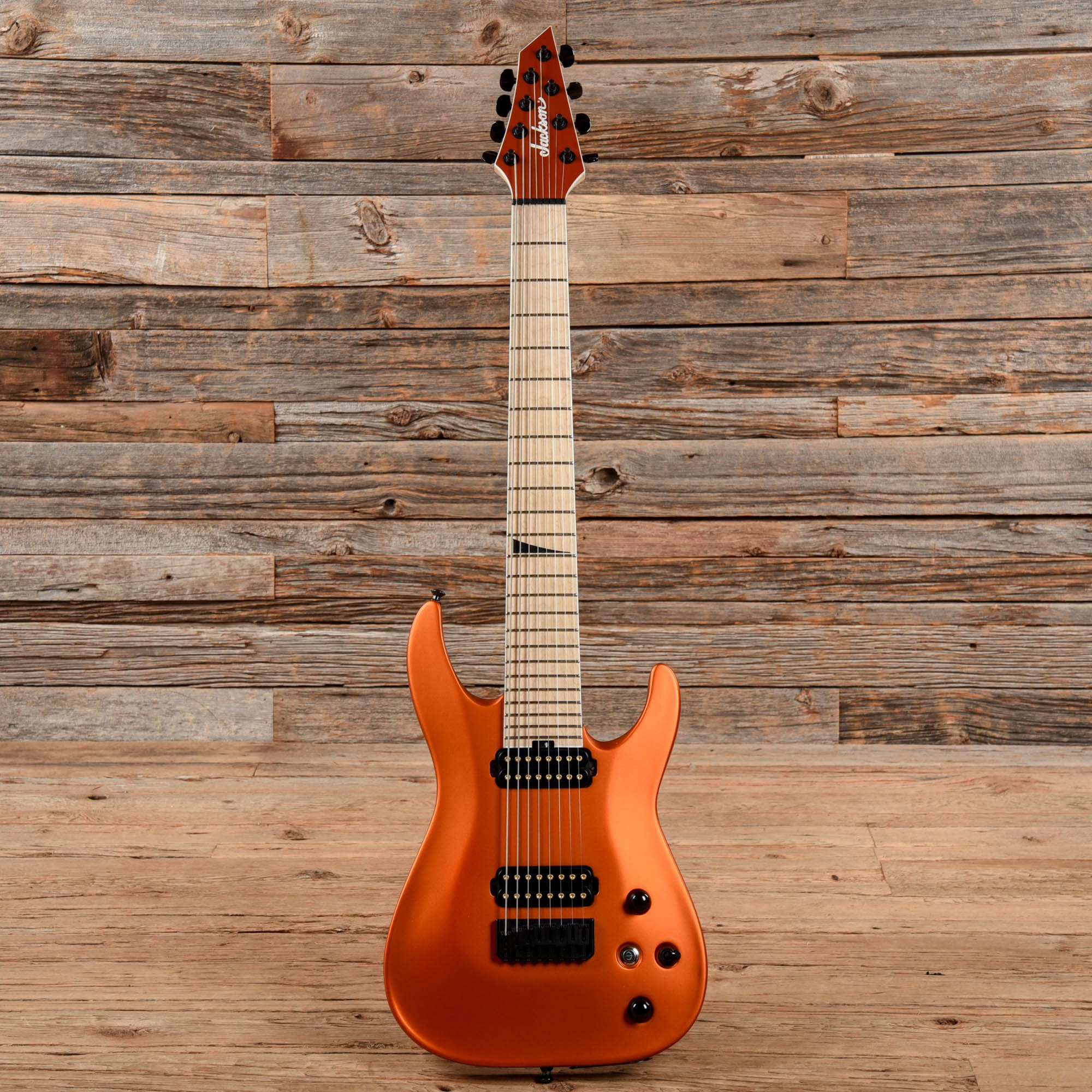 Jackson Pro Series DKA8M Satin Orange Blaze 2017 – Chicago Music Exchange