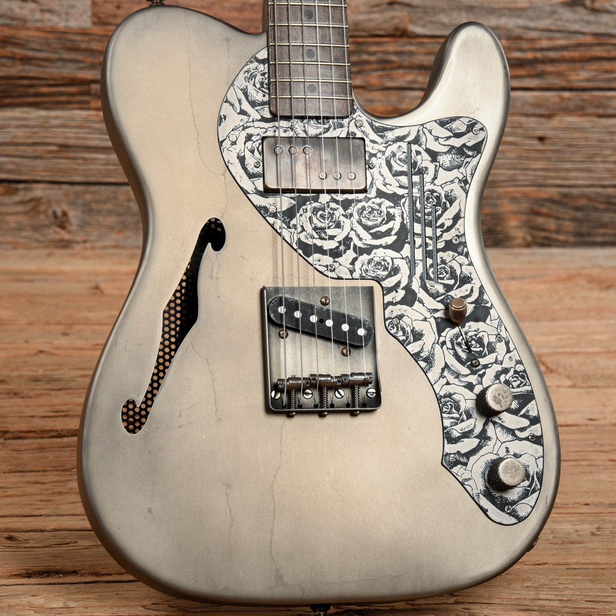 James Trussart Steelcaster Deluxe Boutique Silver 2022 – Chicago Music ...