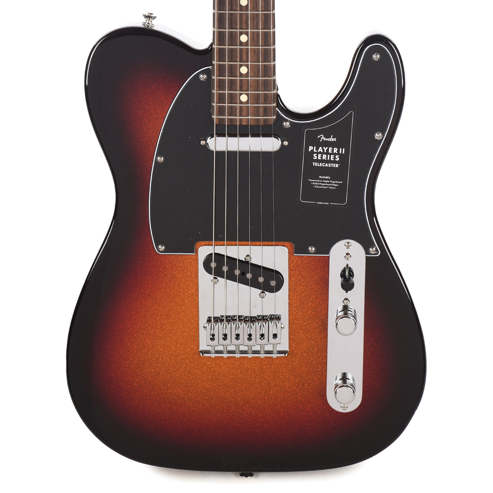 Fender Limited Edition Player II Telecaster Sparkle 3-Color Sunburst ...
