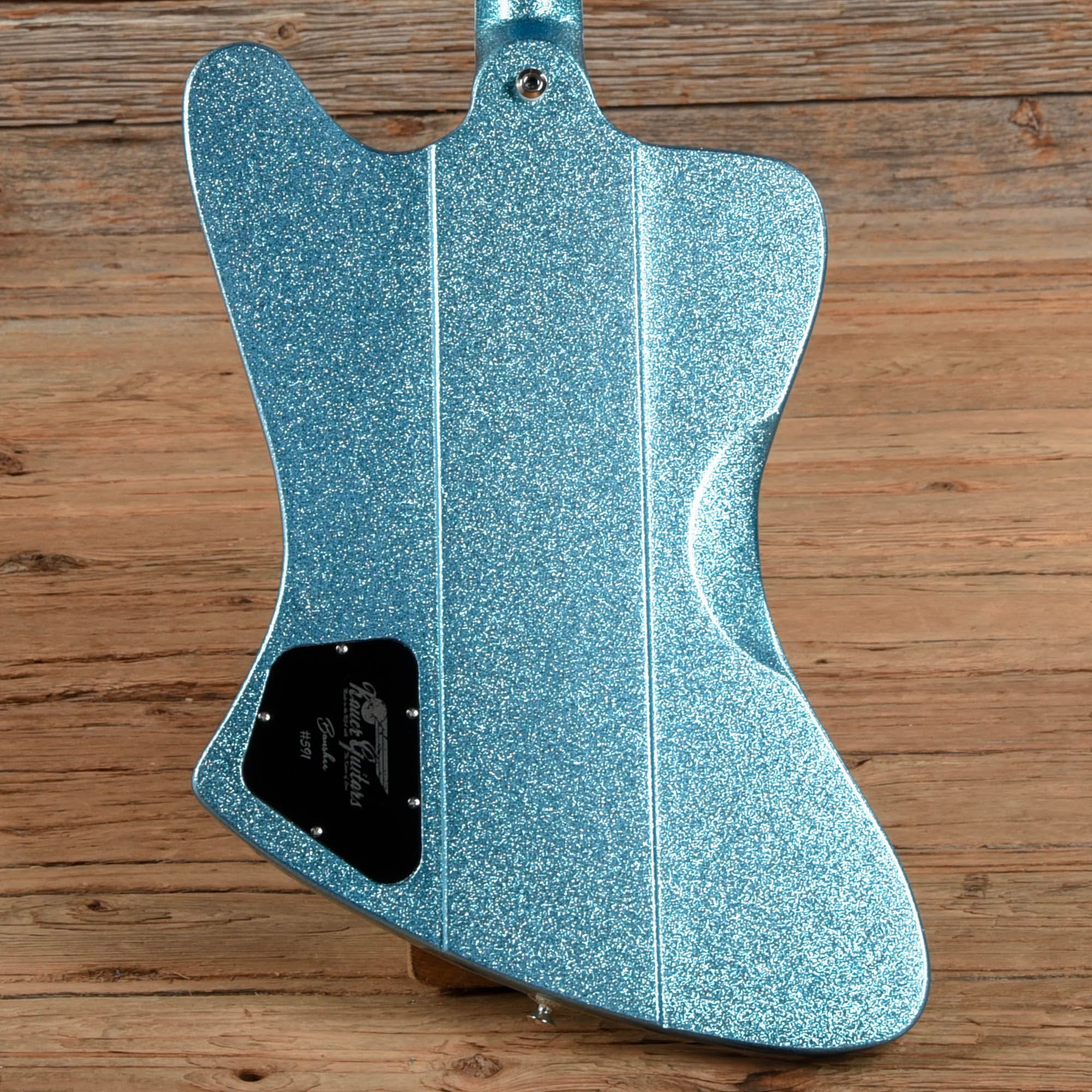 Kauer Banshee Jr. Blue Sparkle – Chicago Music Exchange