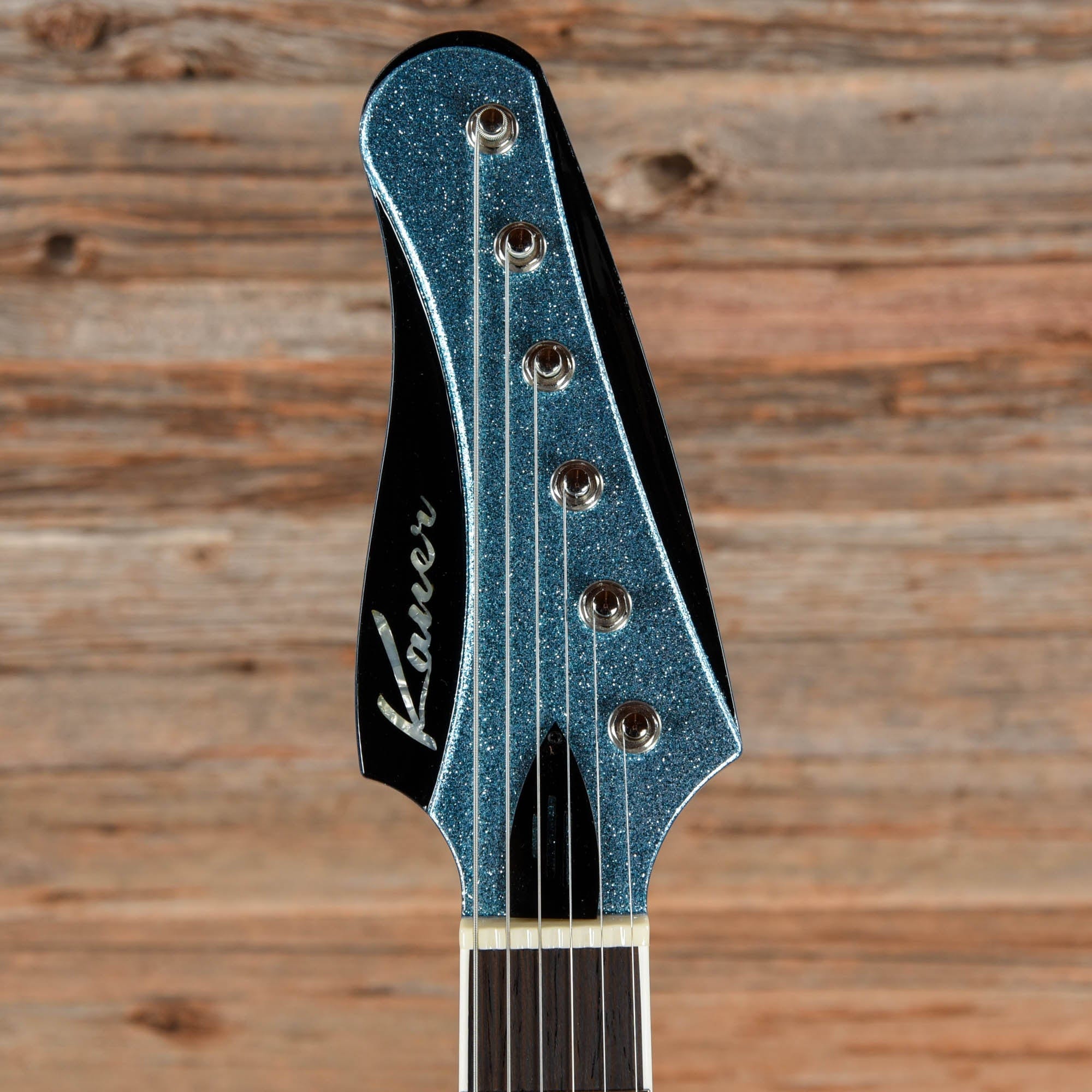 Kauer Banshee Jr. Blue Sparkle – Chicago Music Exchange