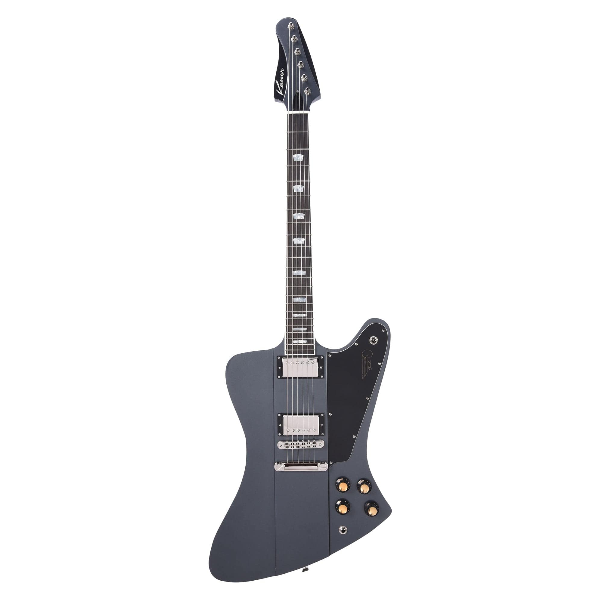 Kauer Banshee Standard Charcoal Frost w/Wolfetone Kauerbuckers ...