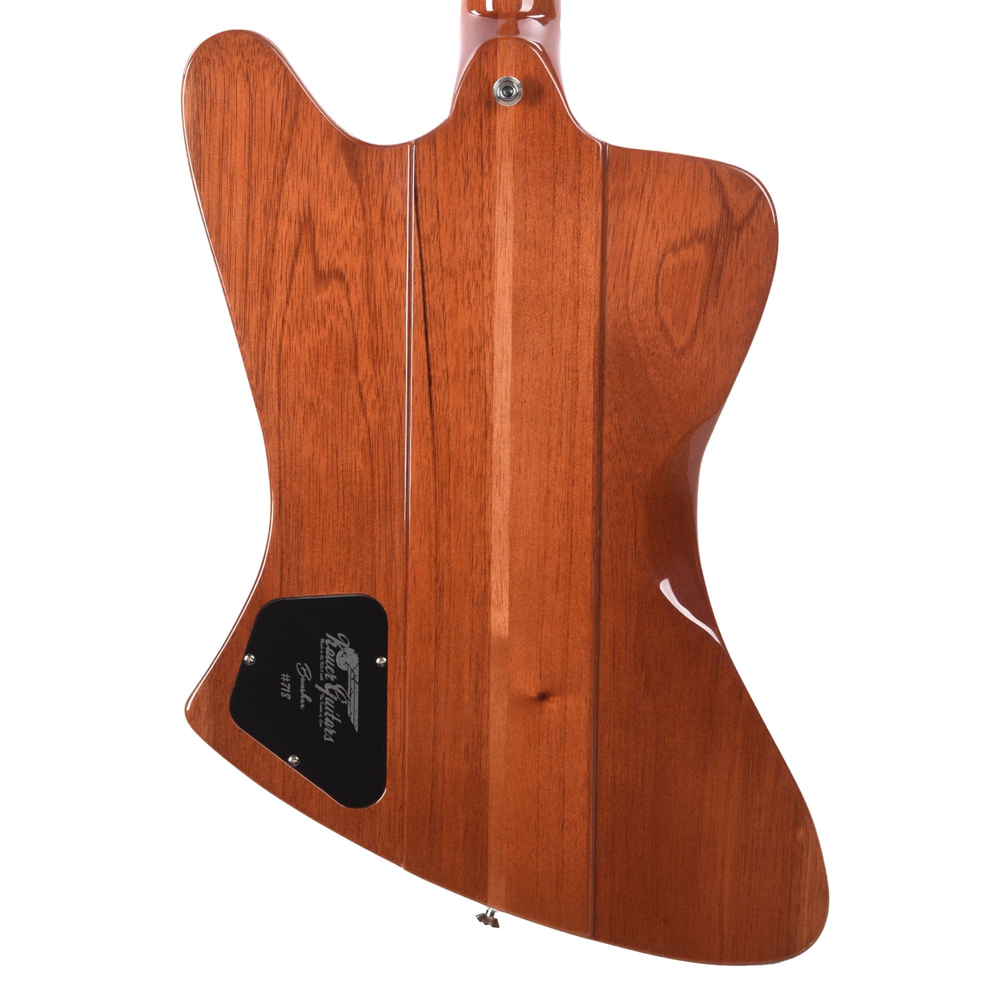 Kauer Banshee Standard Goldtop Brown Mahogany Back w/Wolfetone Kauerbu ...