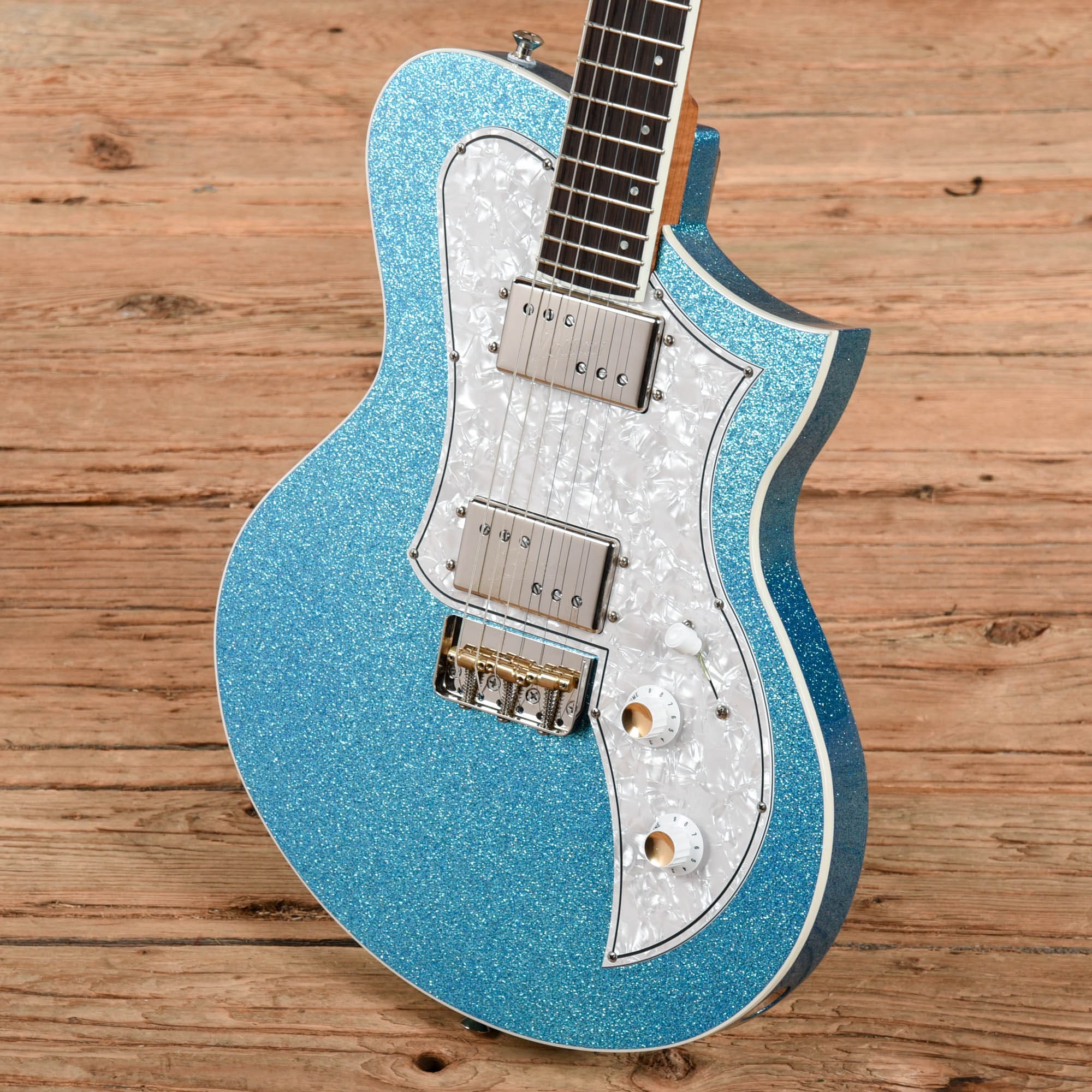 Kauer Korona Sky Blue Flake – Chicago Music Exchange