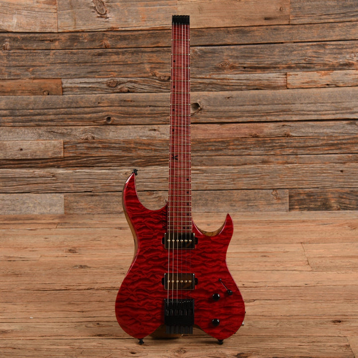 Kiesel Vader Transparent Red – Chicago Music Exchange