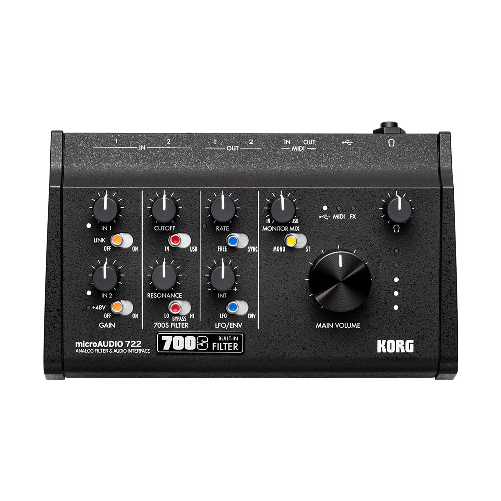 Korg microAUDIO 722 2x2 USB-C Audio Interface w/Analog Filter – Chicago ...
