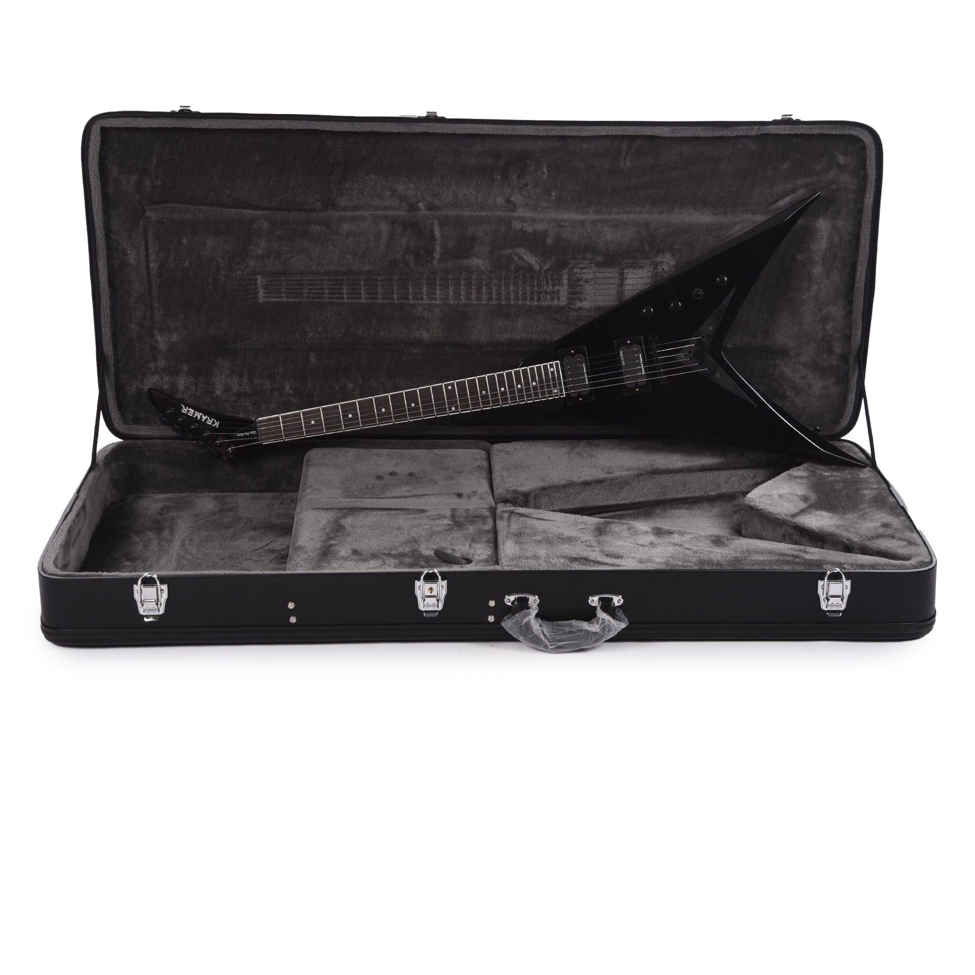 Kramer Artist Dave Mustaine Vanguard Ebony – Chicago Music Exchange