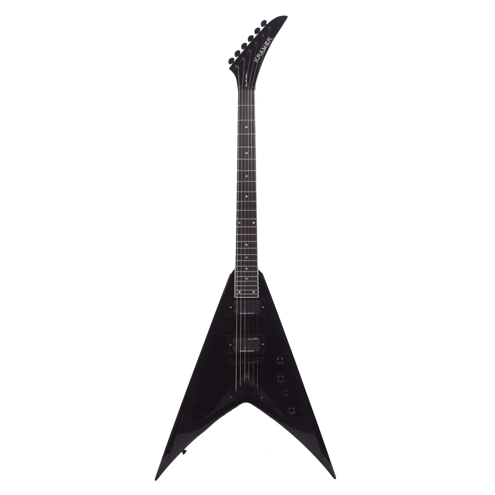 Kramer Artist Dave Mustaine Vanguard Ebony – Chicago Music Exchange