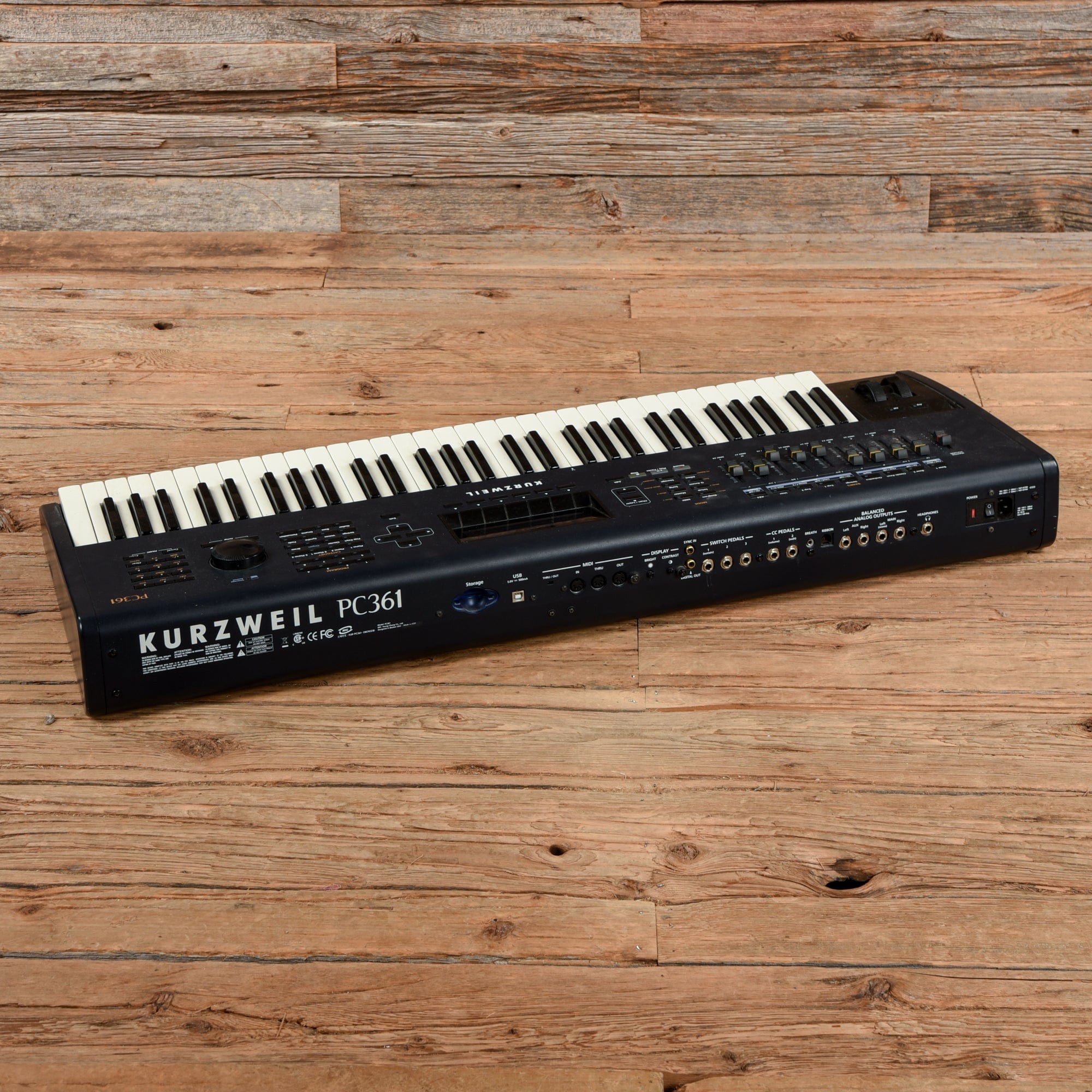 Kurzweil PC361 61-Key Digital Workstation Synthesizer – Chicago Music ...